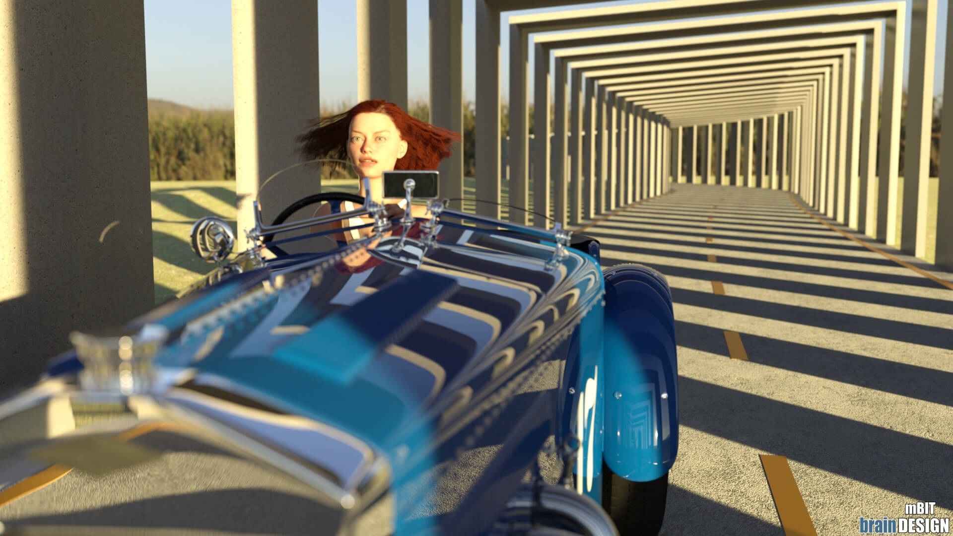 Drive III 3D Render | RenderHub Gallery