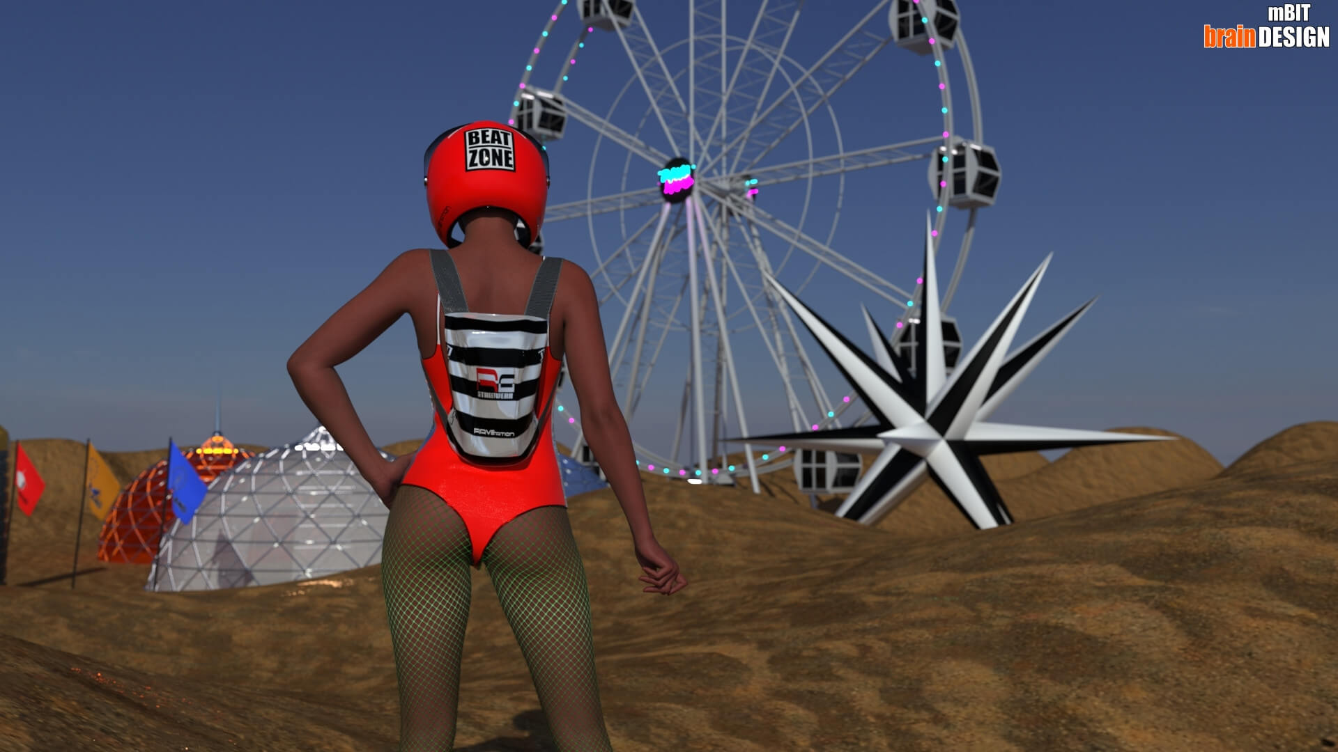 Dunes 3D Render, Digital Art by mbit