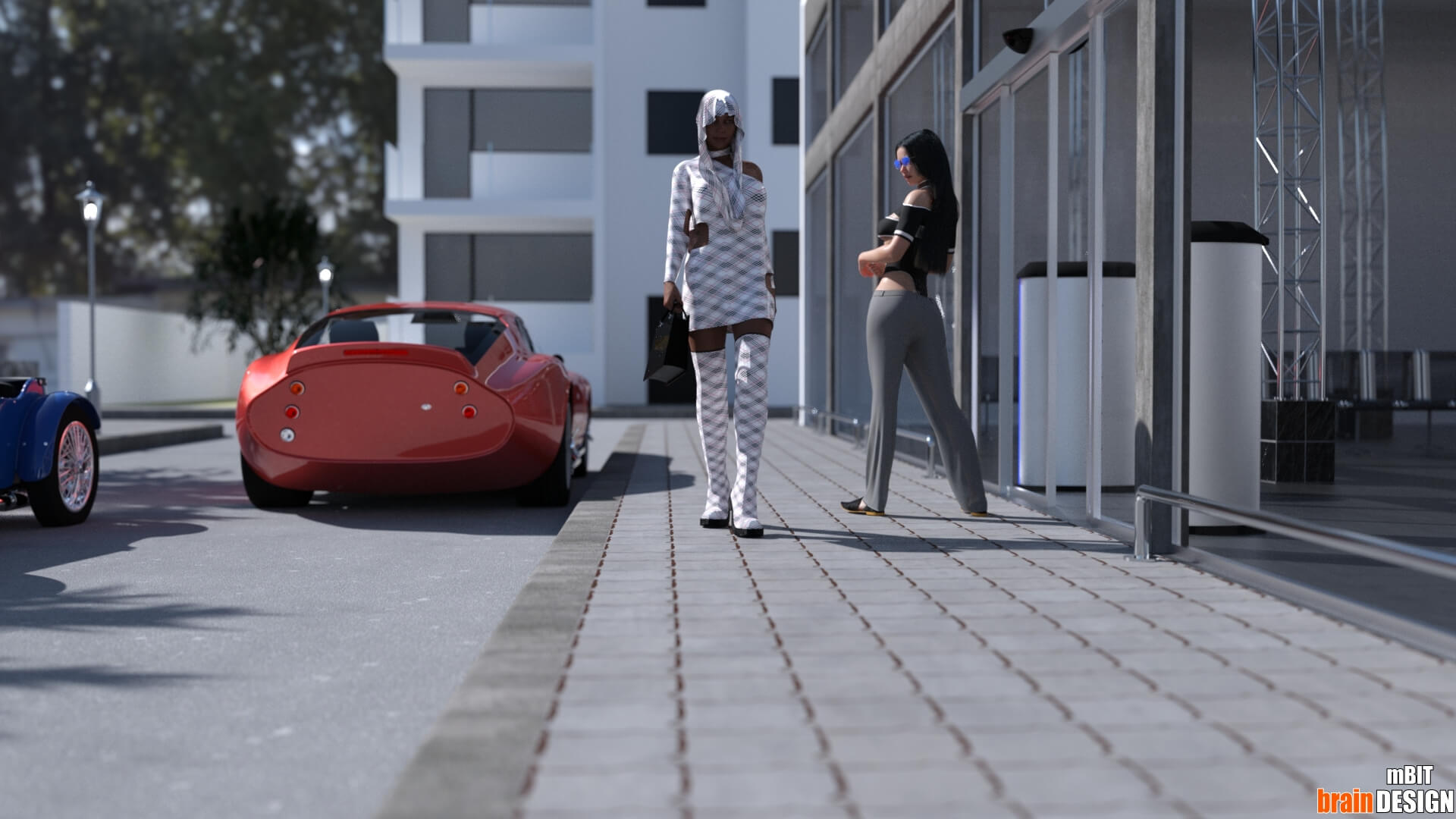 is she looking @ me 3D Render | RenderHub Gallery