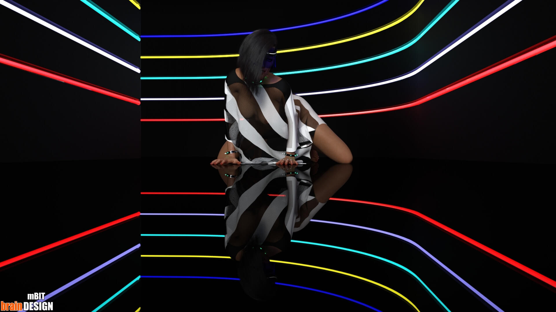 Katrin 3D Render, Digital Art by mbit