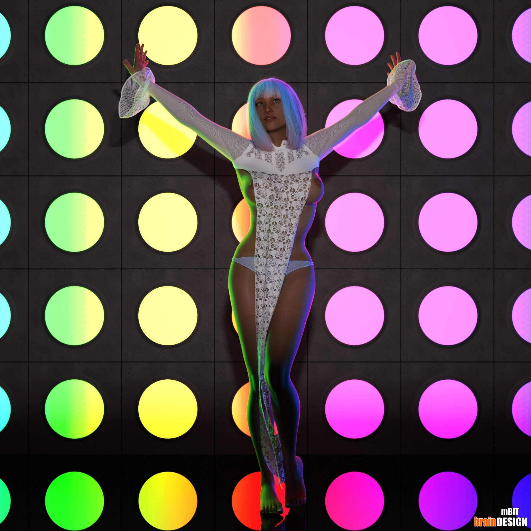 Katrin 3D Render, Digital Art by mbit