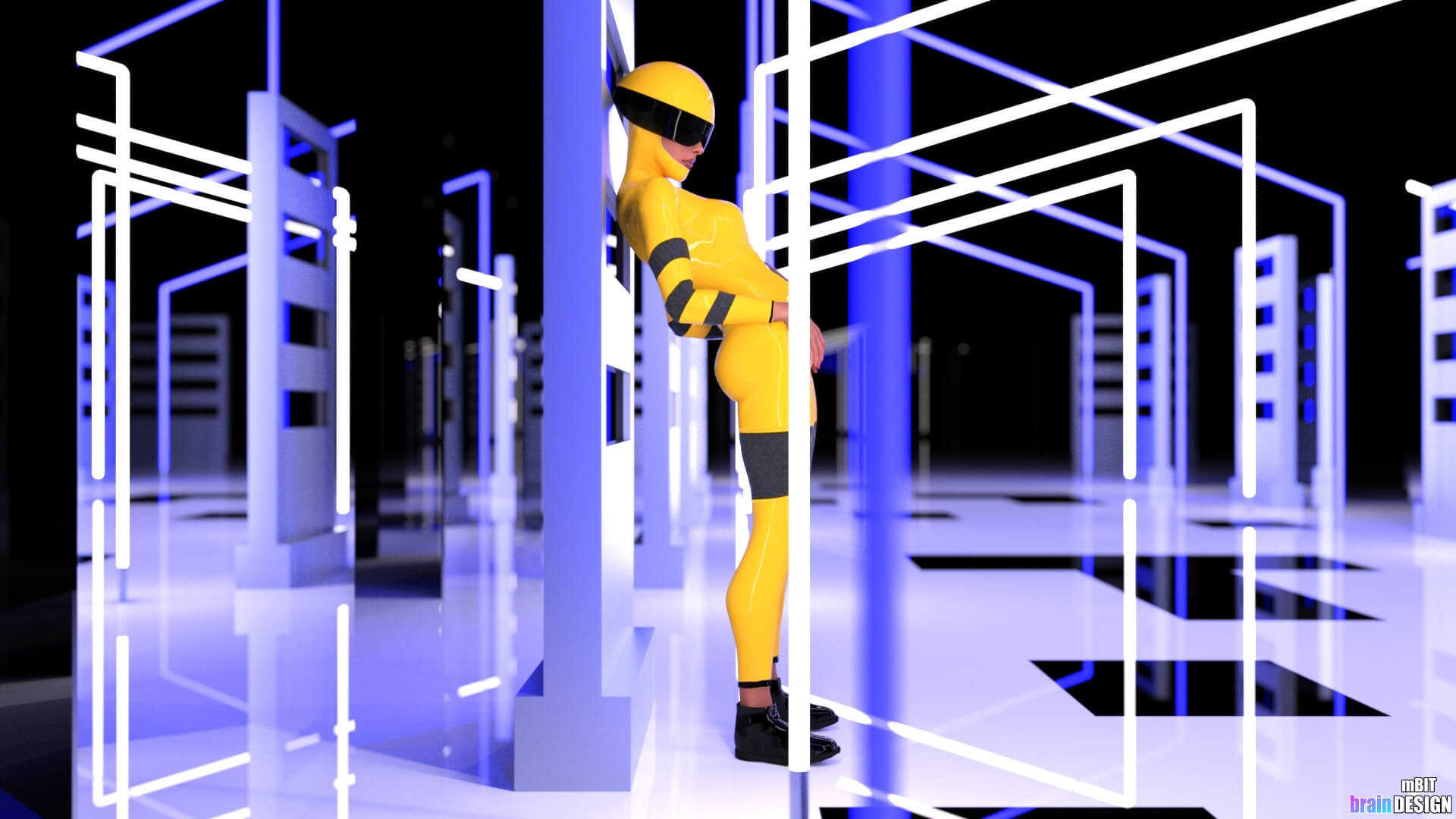 No Control 3D Render, Digital Art by mbit