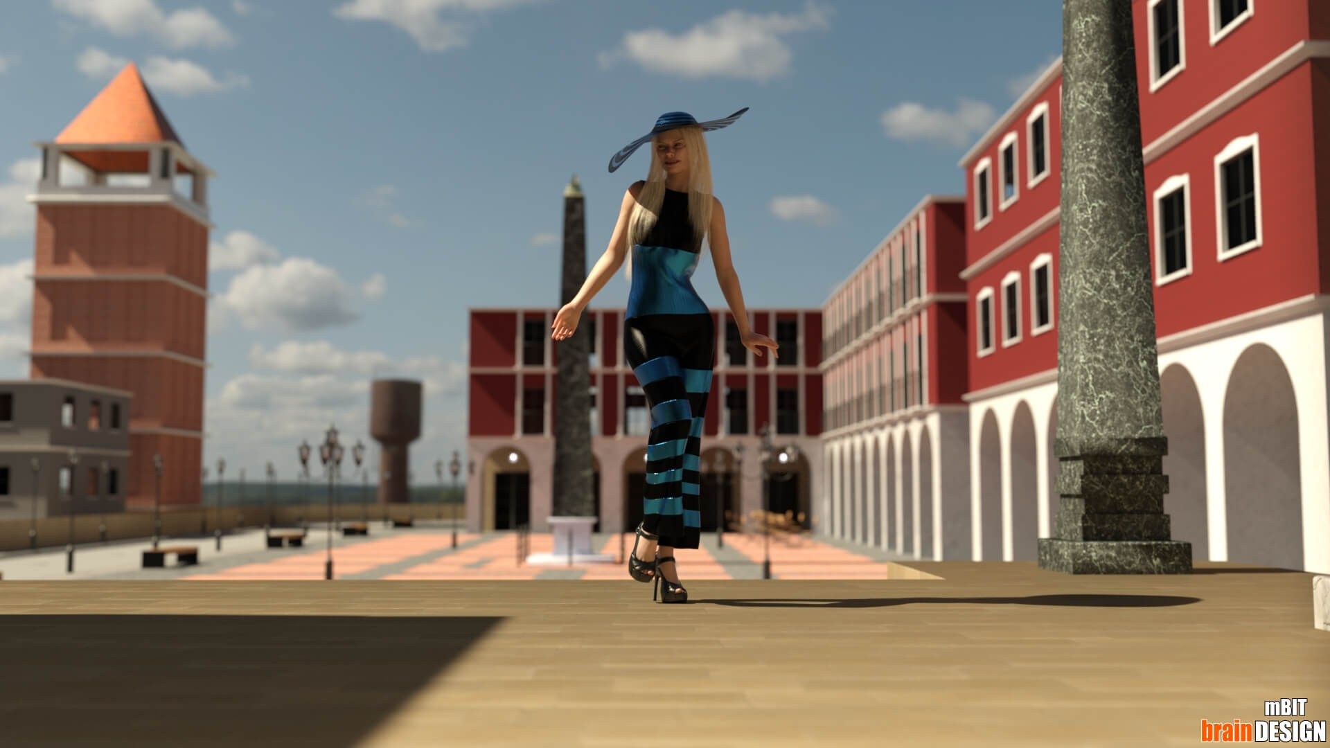 Outlook 3D Render, Digital Art by mbit