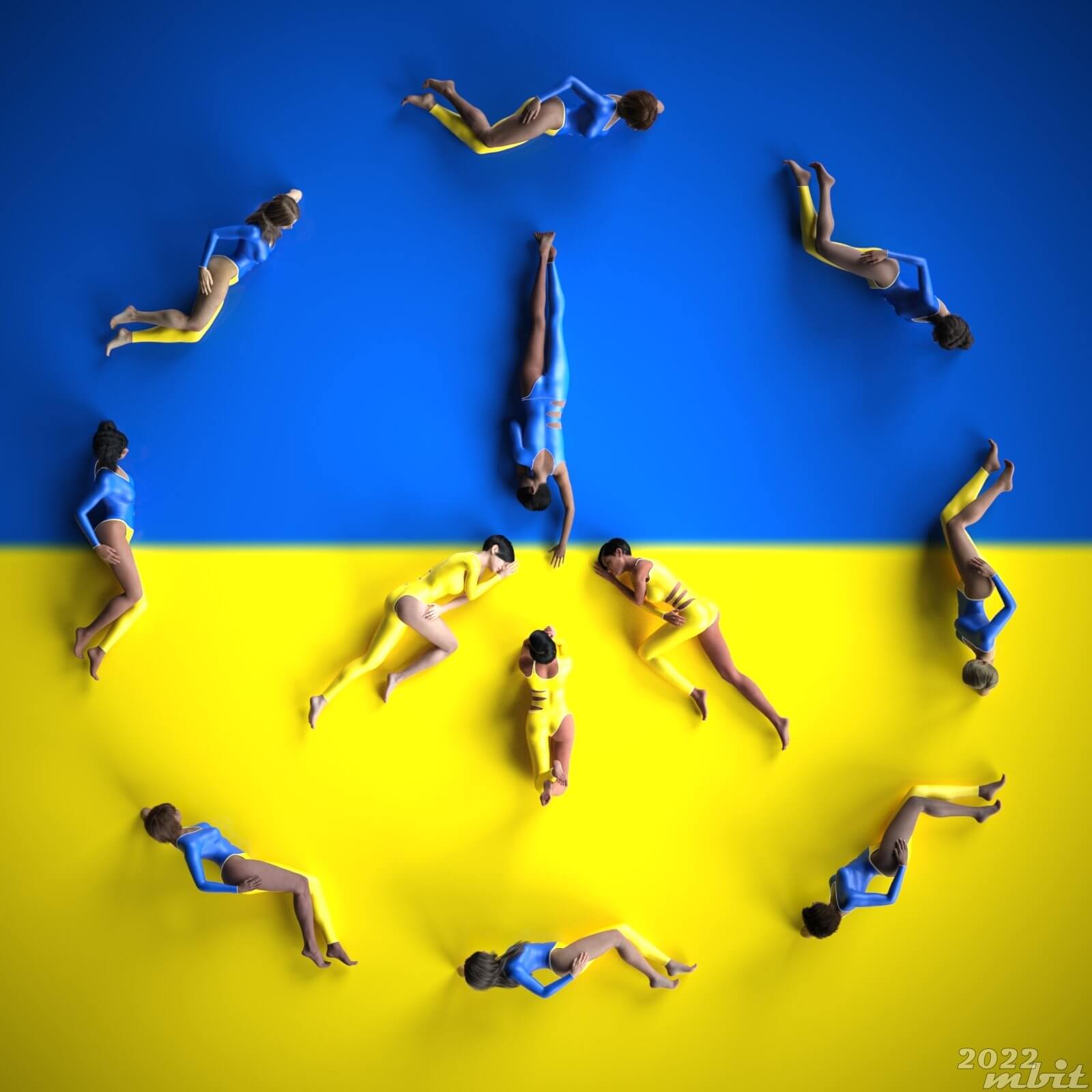 Peace 3D Render, Digital Art by mbit