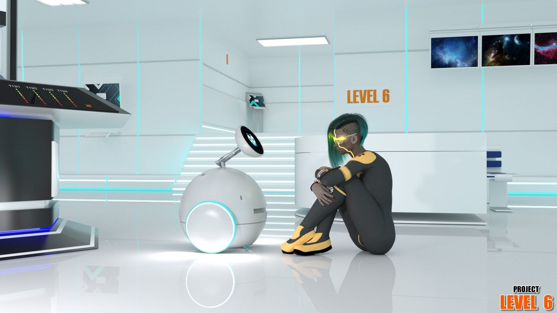 Project Level 6 3D Render | RenderHub Gallery