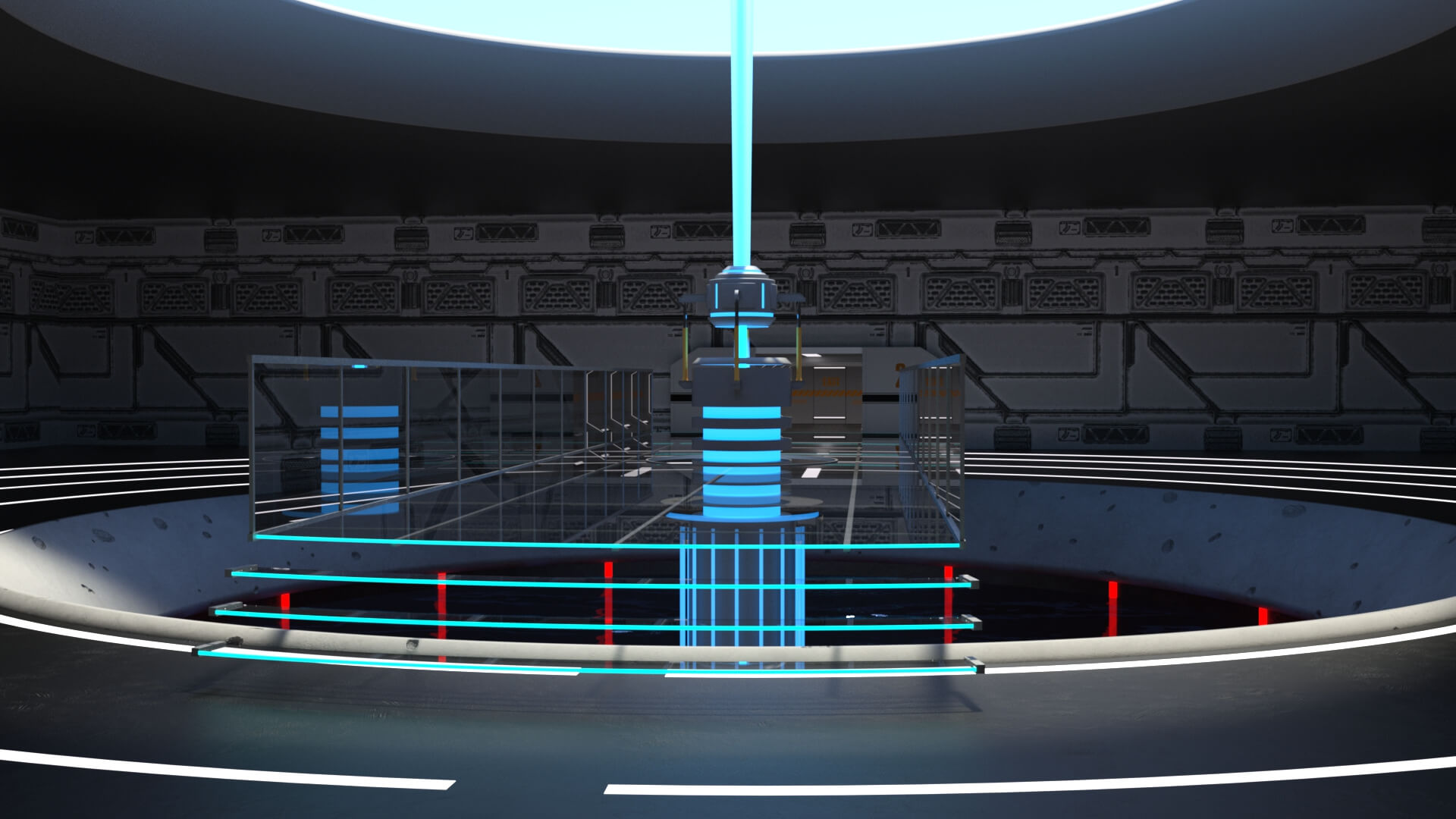 Project Sirius Core 3D Render, Digital Art by mbit