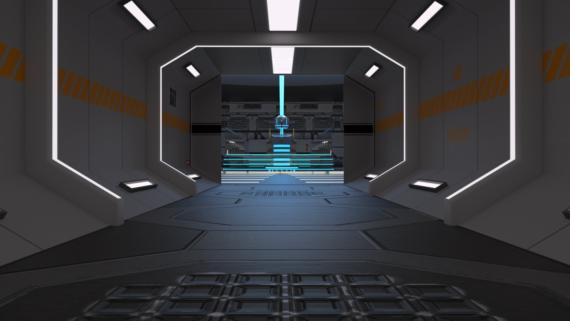 Project Sirius Core 3D Render, Digital Art by mbit