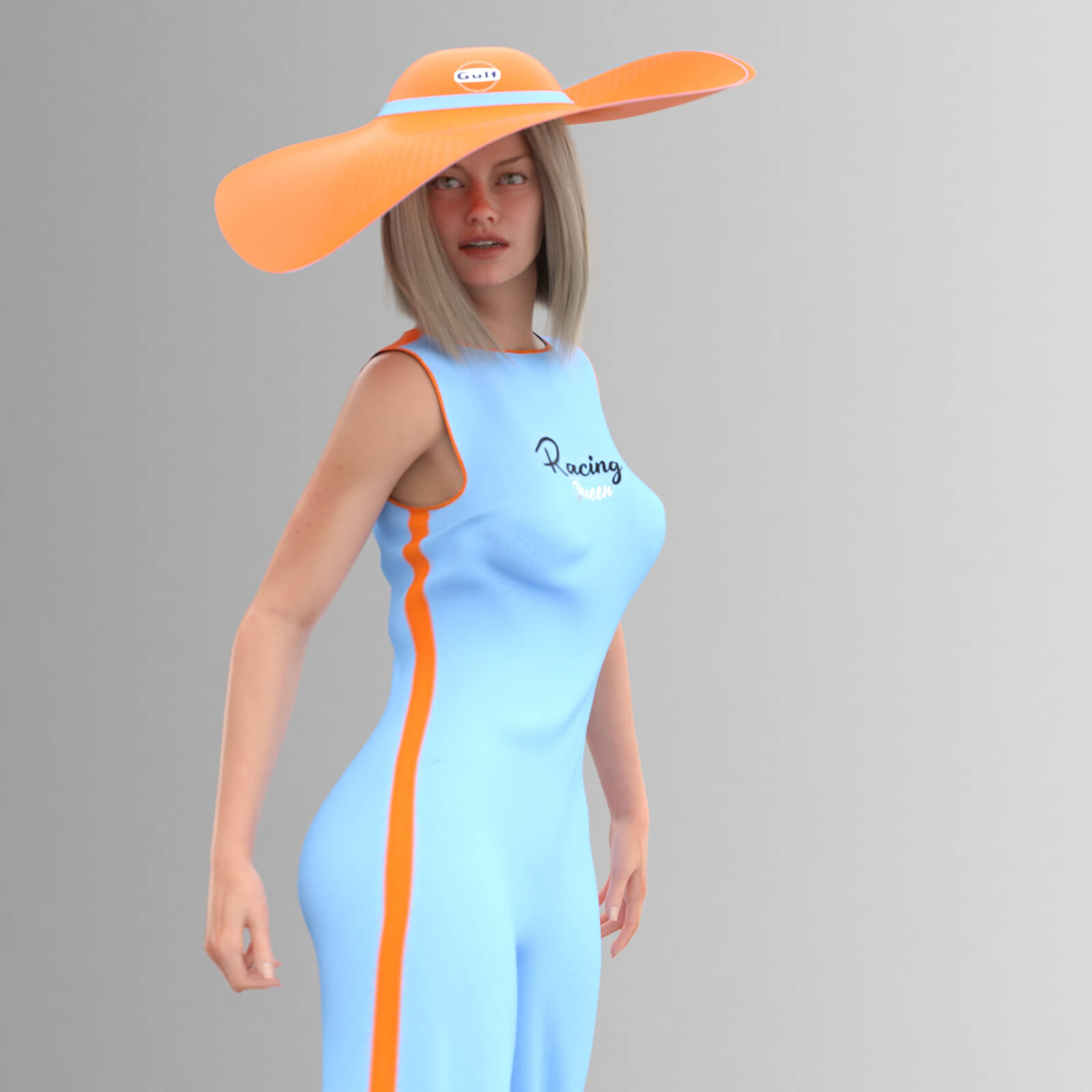 Racing Queen ? 3D Render, Digital Art by mbit