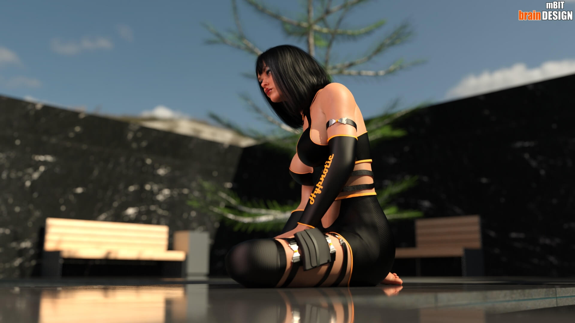 Resting 3D Render | RenderHub Gallery