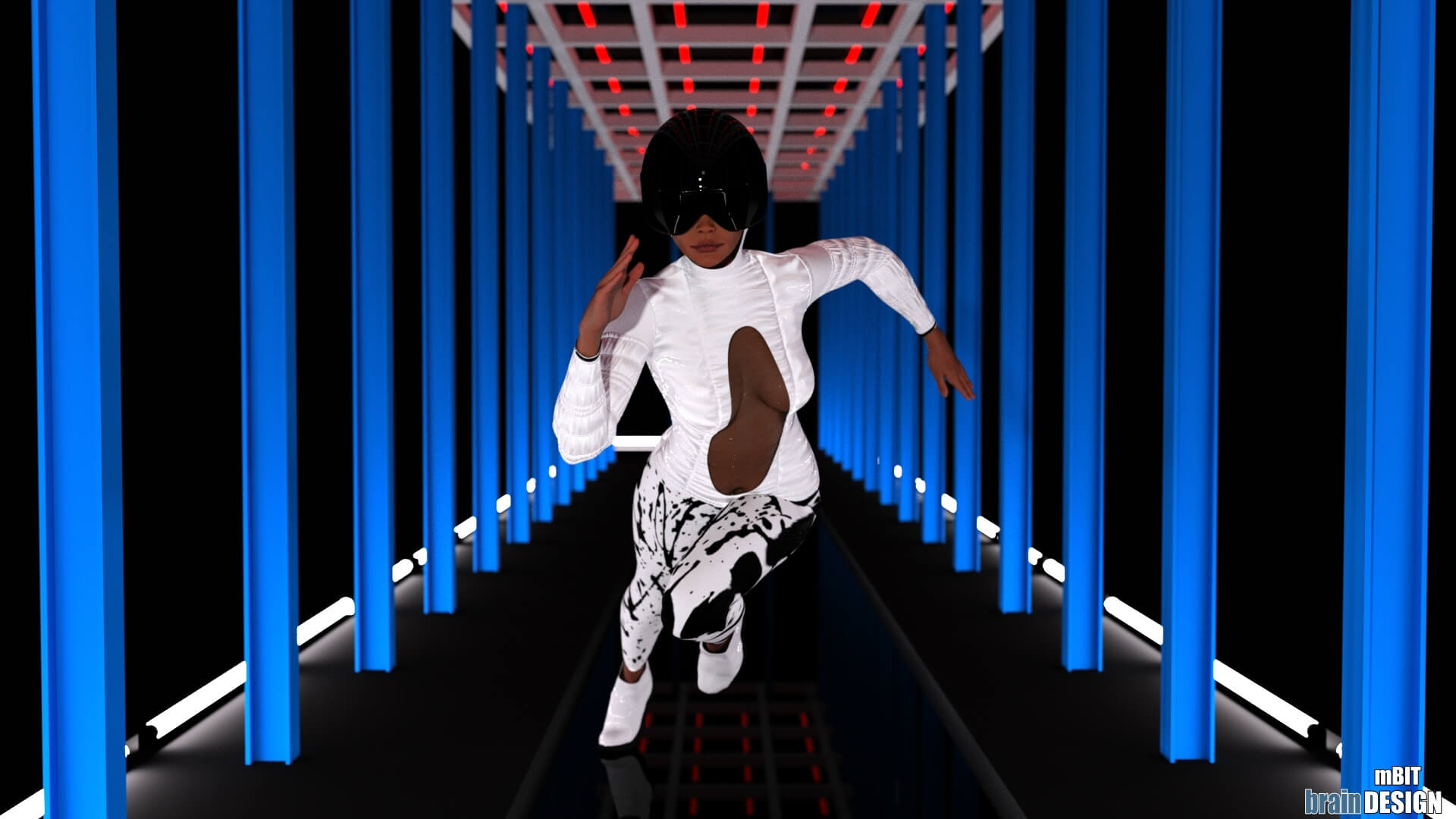 run 3D Render, Digital Art by mbit