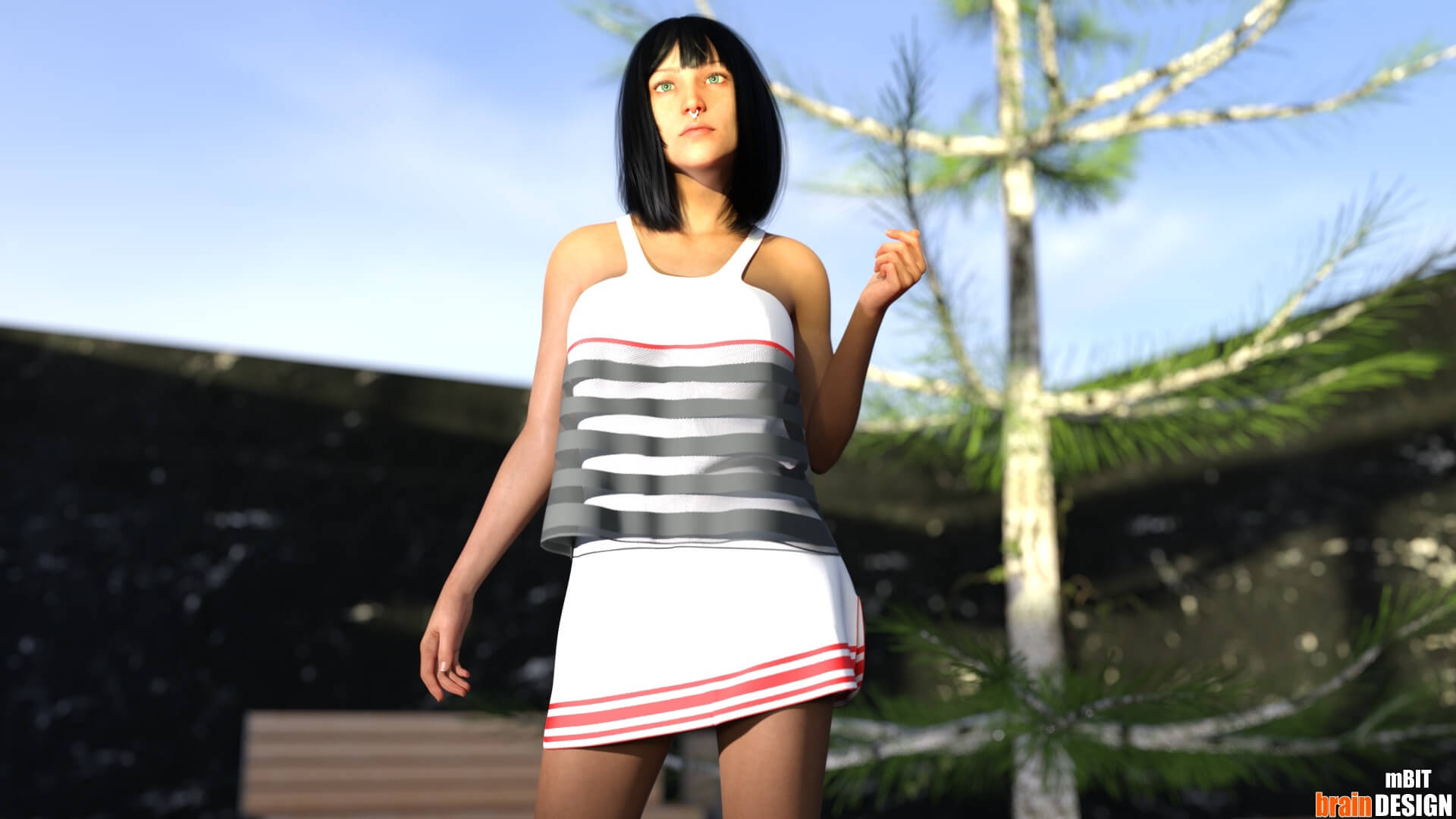 Summer 3D Render, Digital Art by mbit