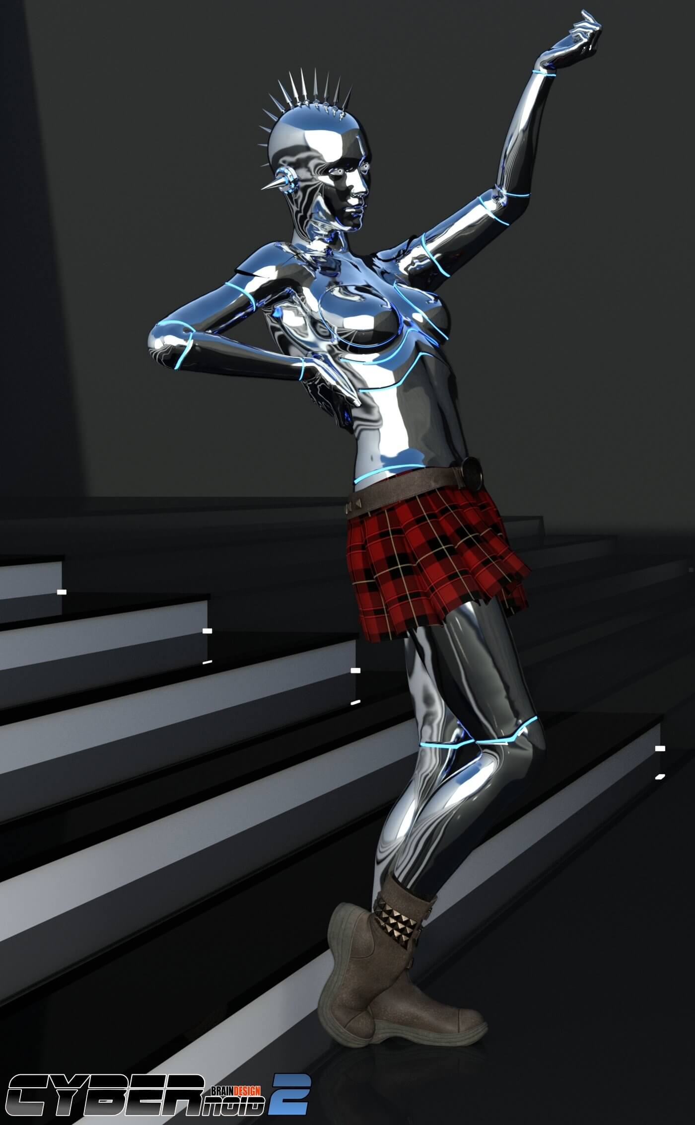 The Real CyberPunk 3D Render, Digital Art by mbit