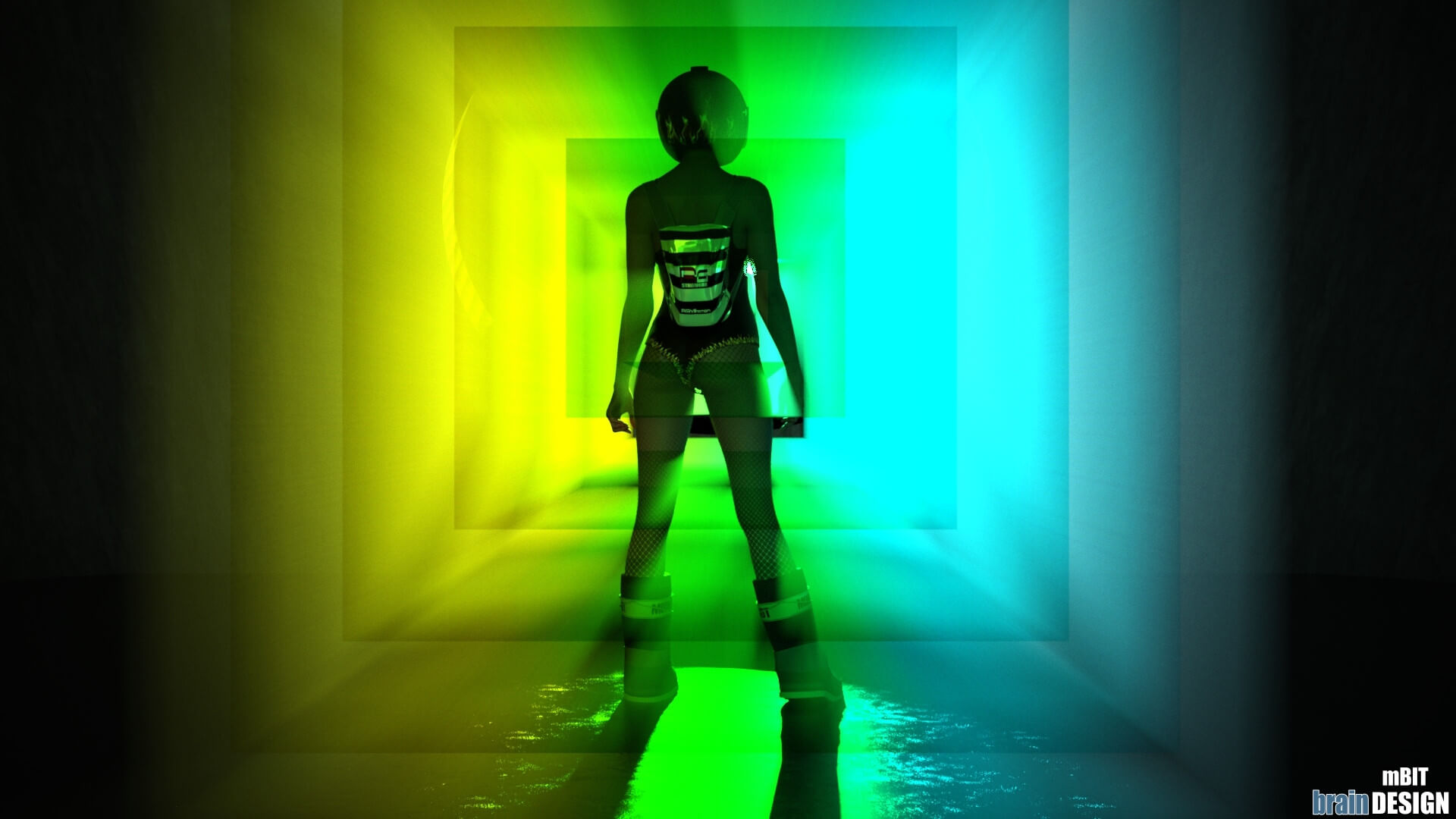 theLight 3D Render, Digital Art by mbit