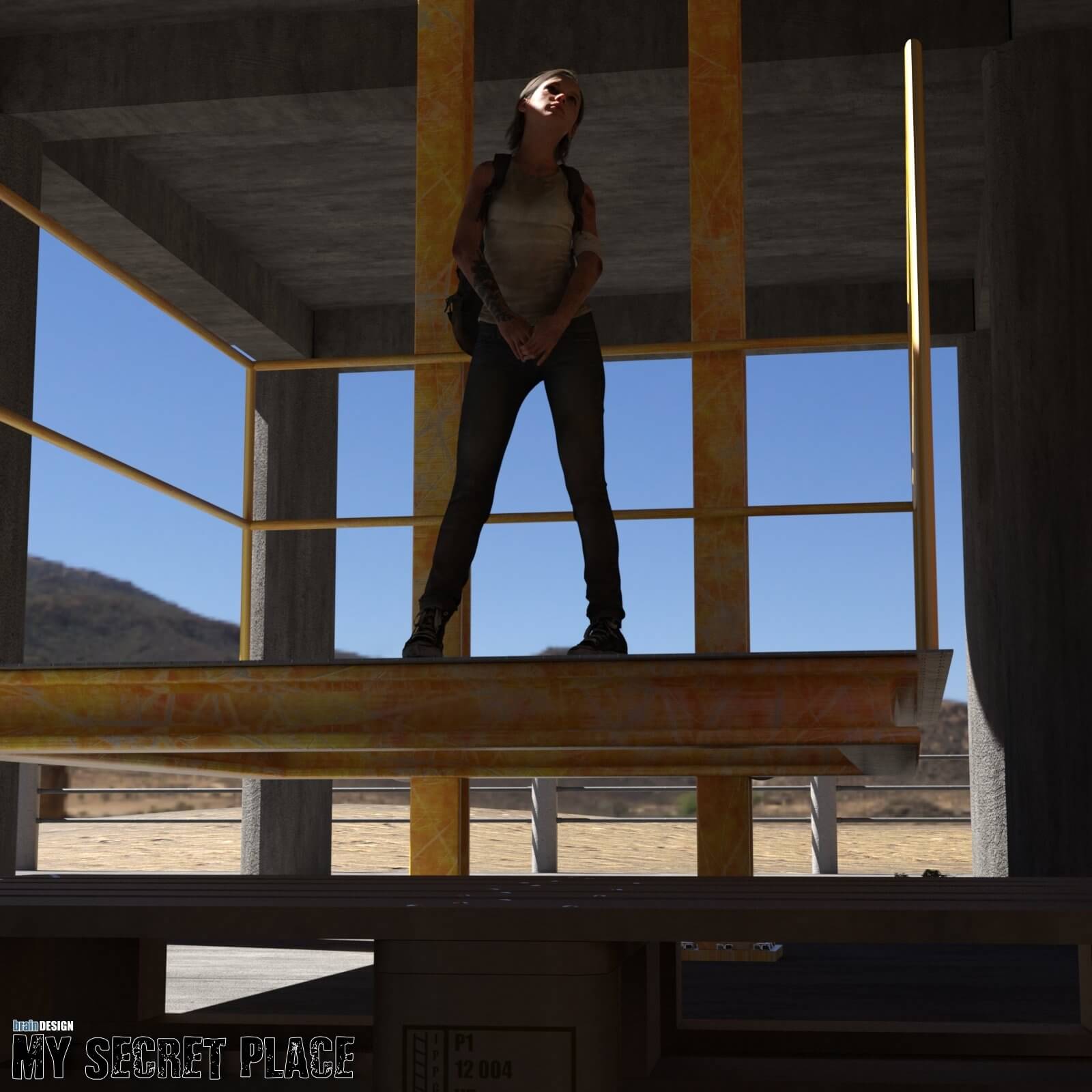 UP! 3D Render, Digital Art by mbit