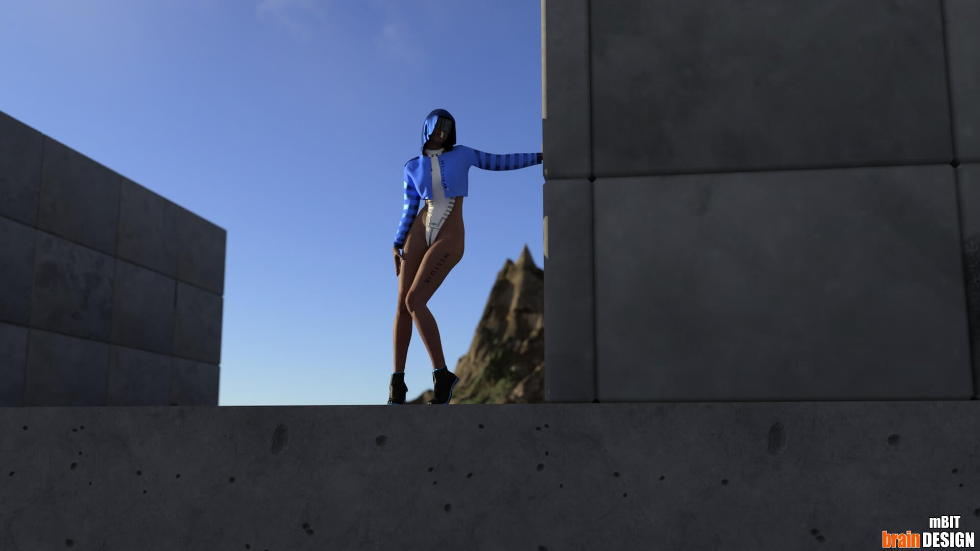 Wait 3D Render, Digital Art by mbit