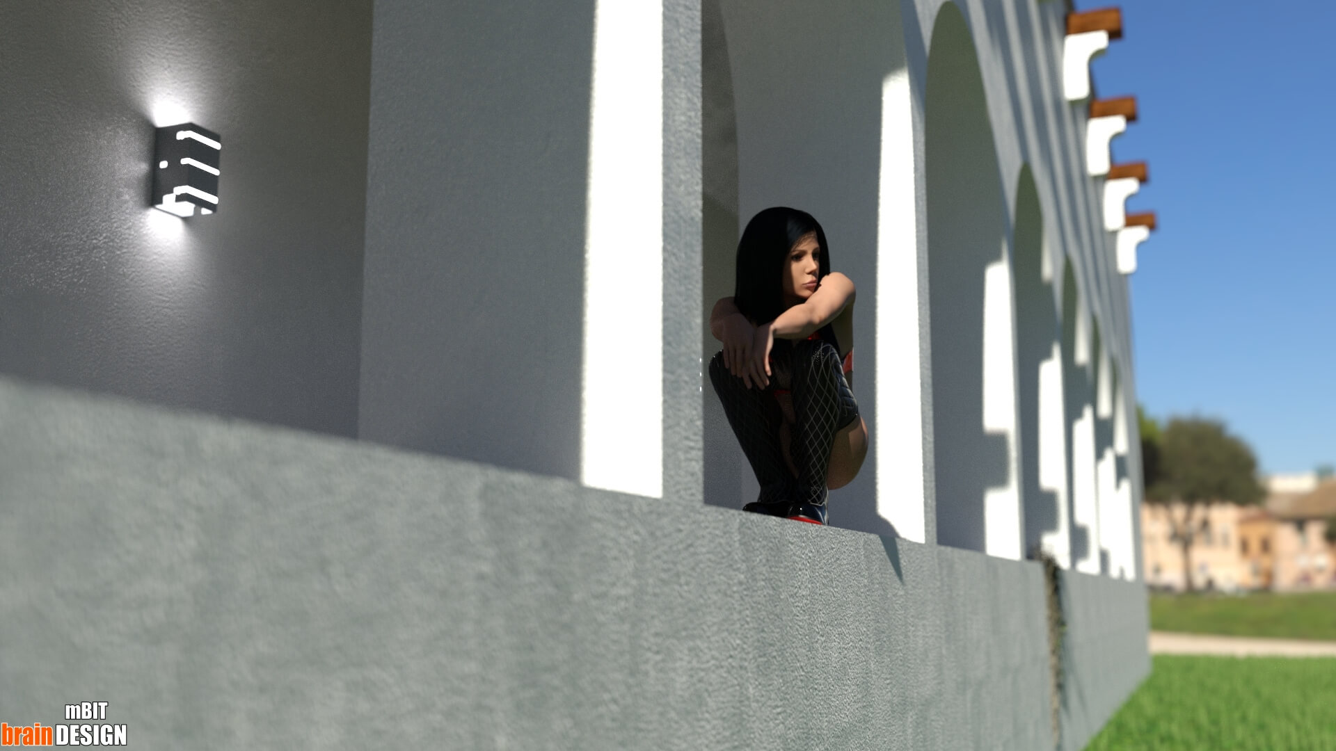 Waiting 3D Render | RenderHub Gallery