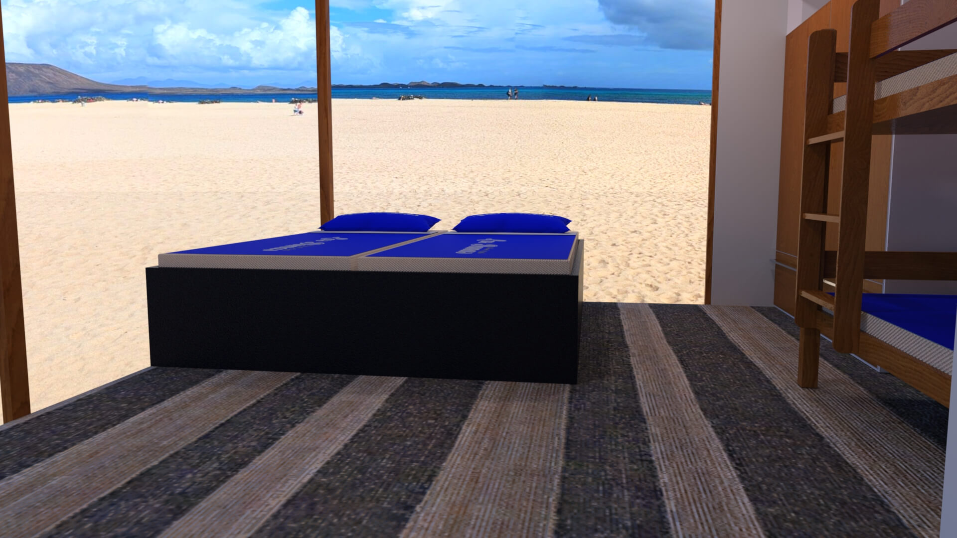 Luxury Beach Loft Environment for DAZ3D - Daz Content by mbit