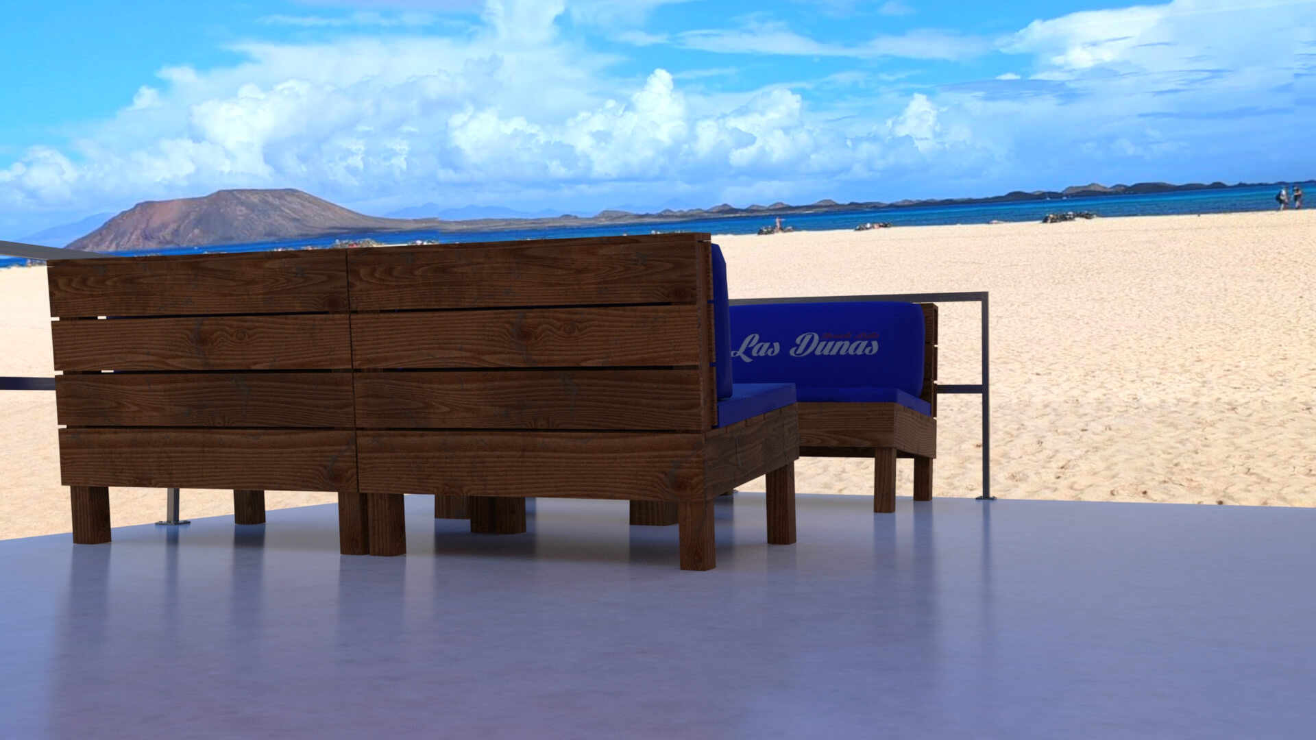 Luxury Beach Loft Environment for DAZ3D - Daz Content by mbit