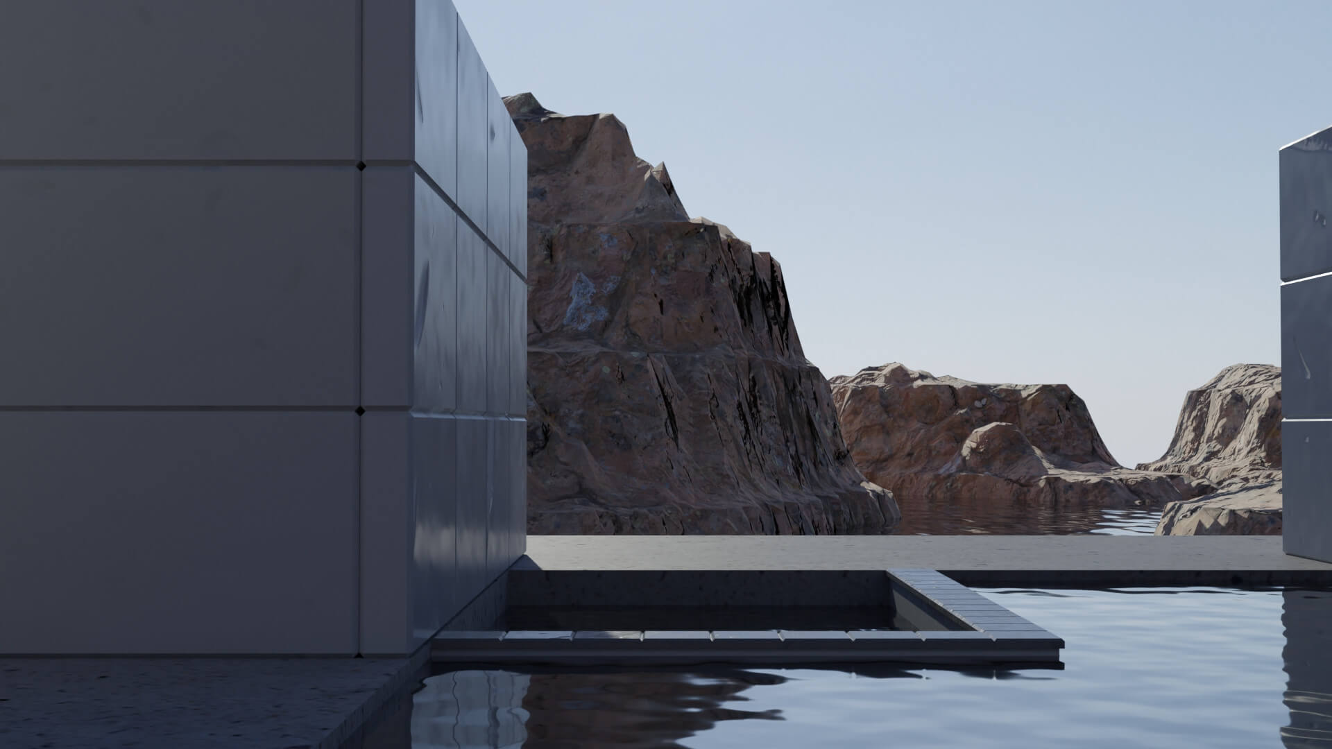 Nowhere II Environment for Blender - 3D Model by mbit