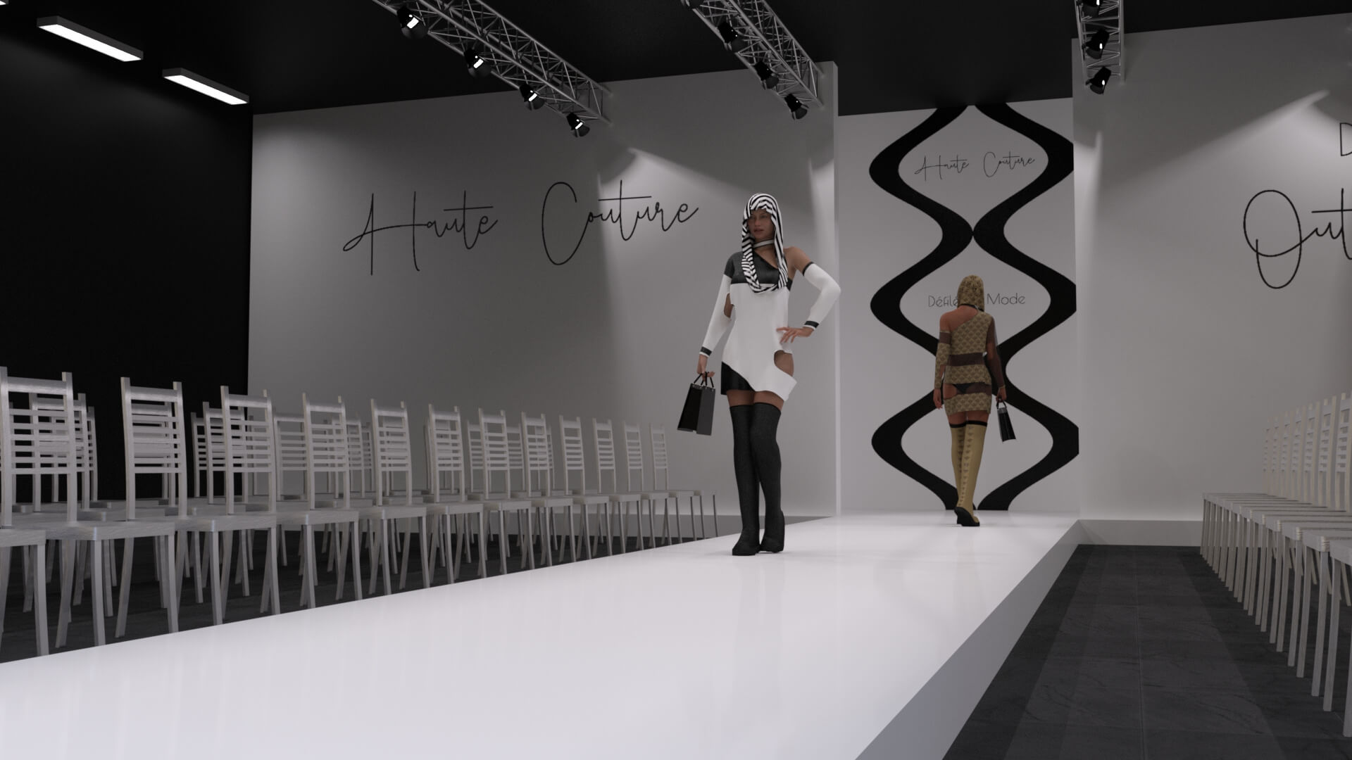 Out of Paris II for Genesies 8 / 8.1 - Daz Content by mbit