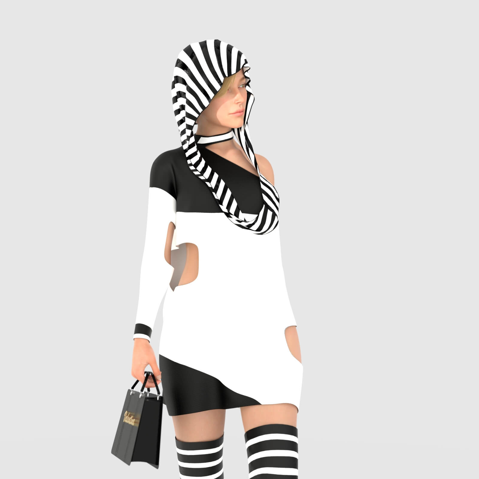 Out of Paris II for Genesies 8 / 8.1 - Daz Content by mbit