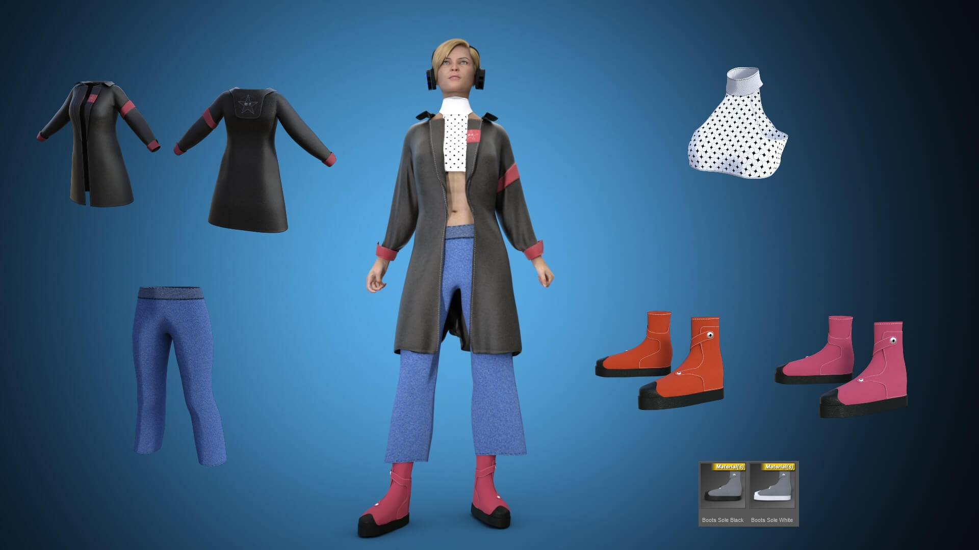 Out of Paris III Texture Add#1 - Free Daz Content by mbit