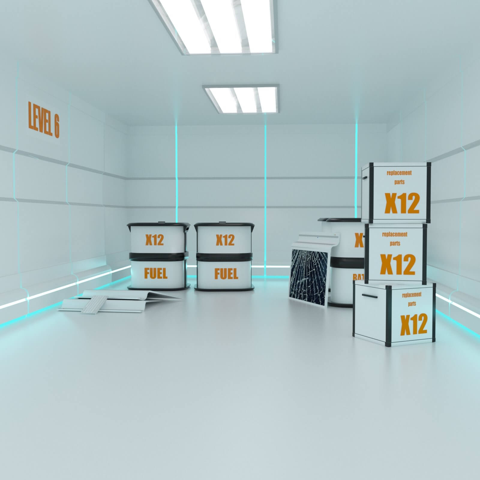 Project Level 6 - Daz Content by mbit