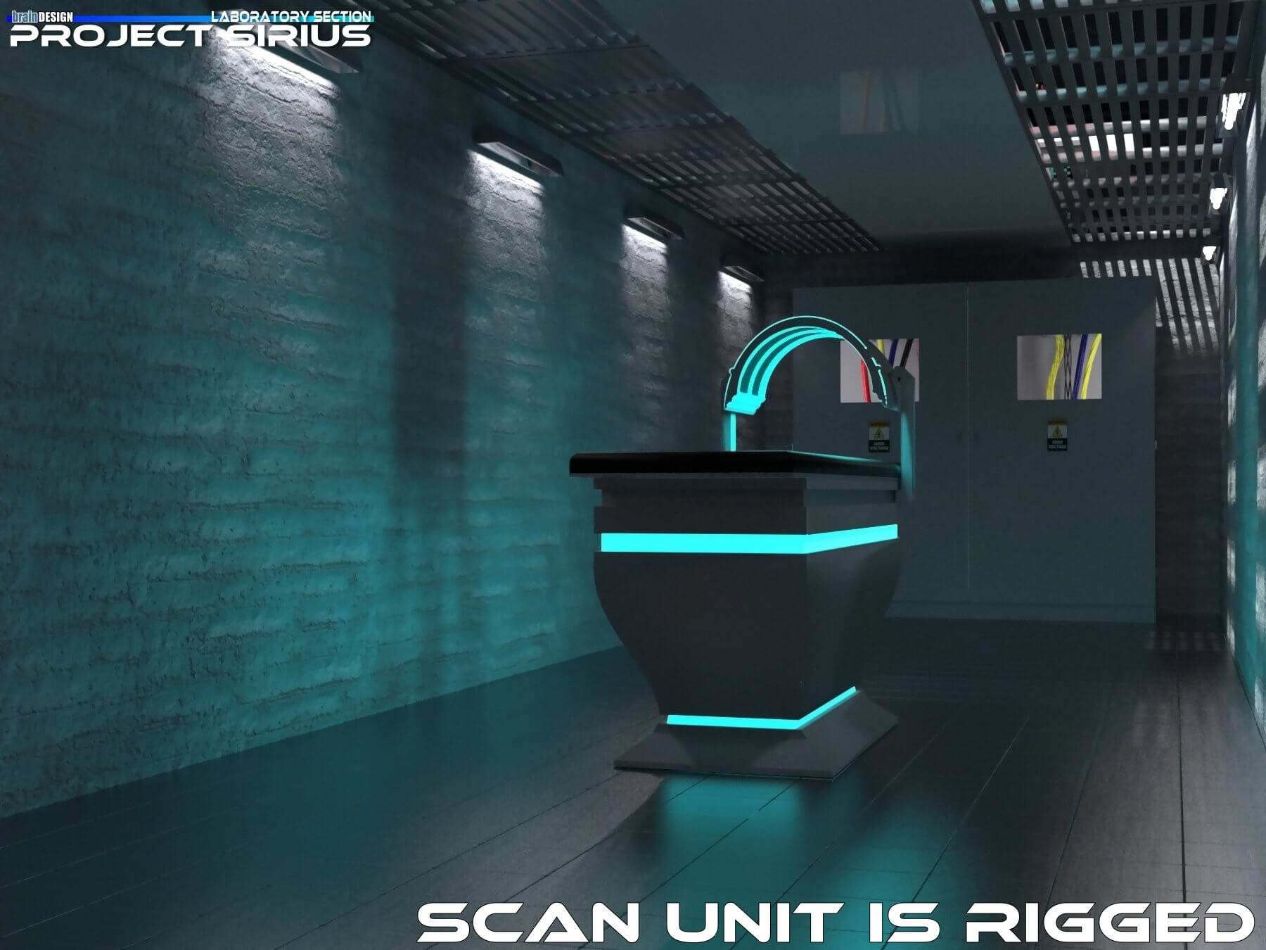 Project Sirius Laboratory Section - Daz Content by mbit