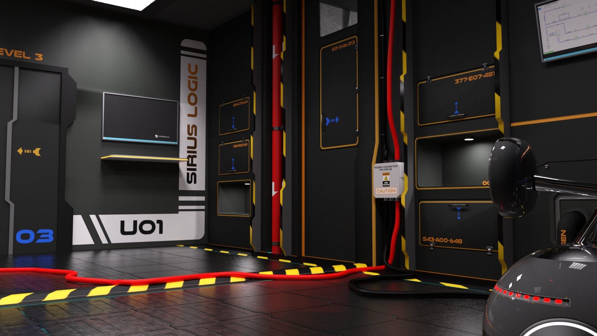 Project Sirius Outer Space - Dark Version (Addon) Daz Content by mbit