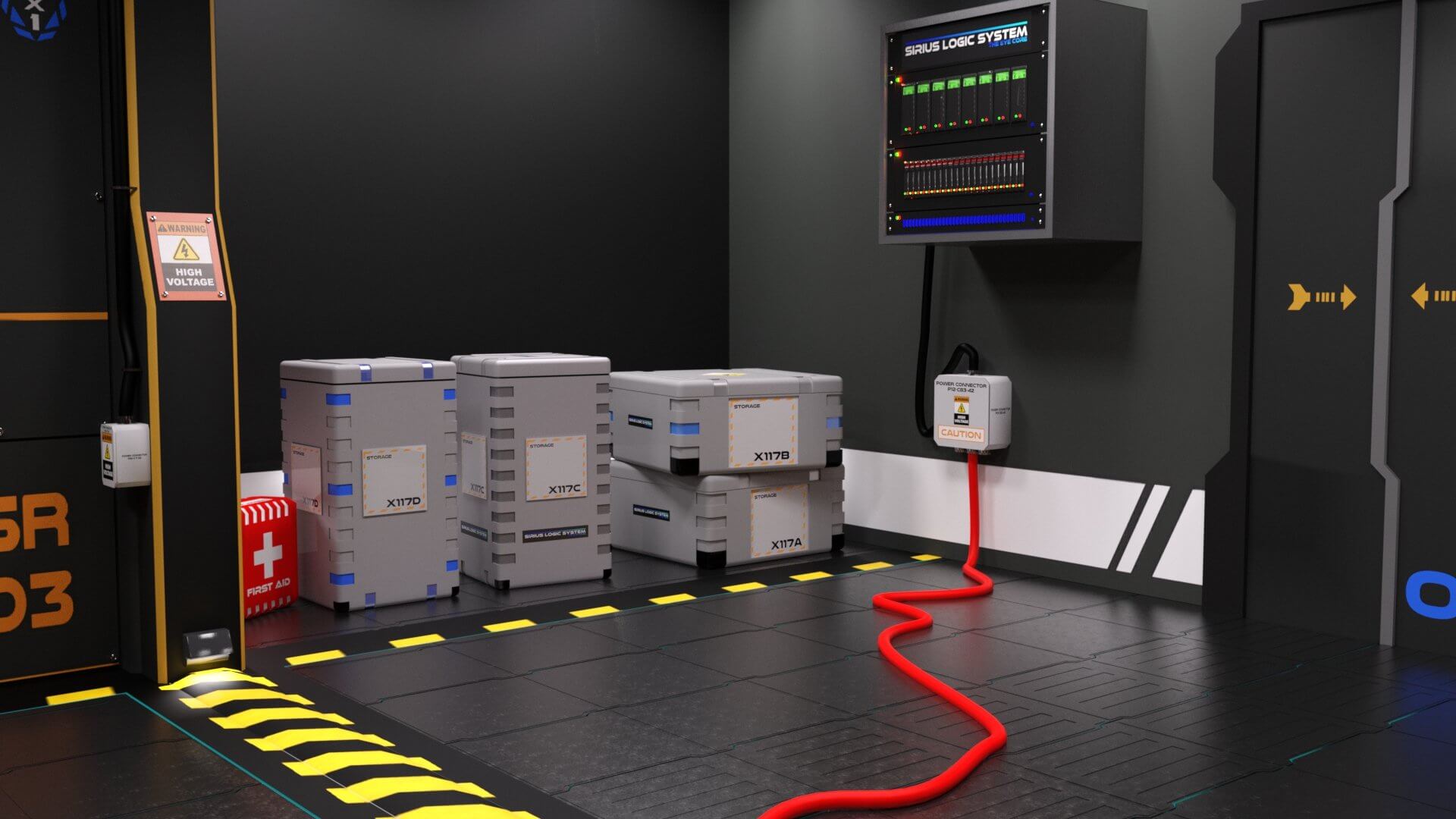 Project Sirius Outer Space - Dark Version (Addon) Daz Content by mbit