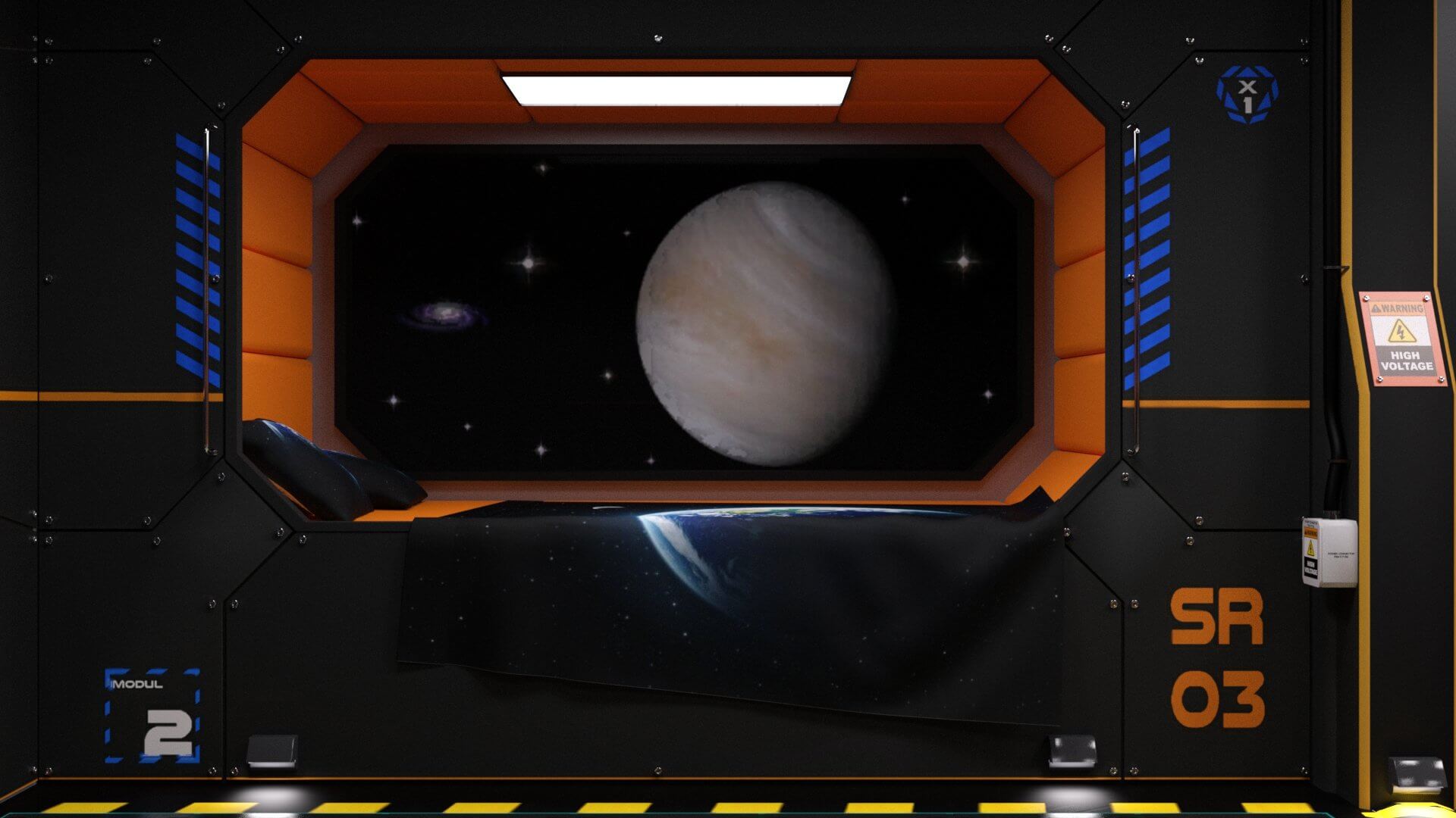 Project Sirius Outer Space - Dark Version (Addon) Daz Content by mbit