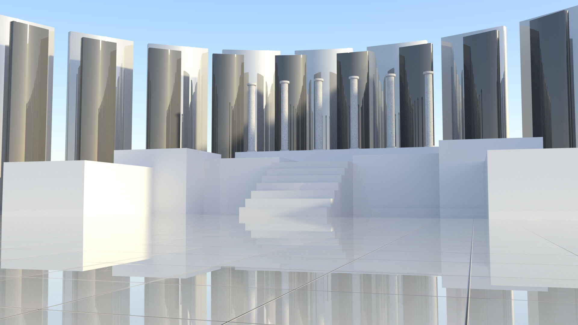 Render Scenes 11 Environment - Daz Content by mbit