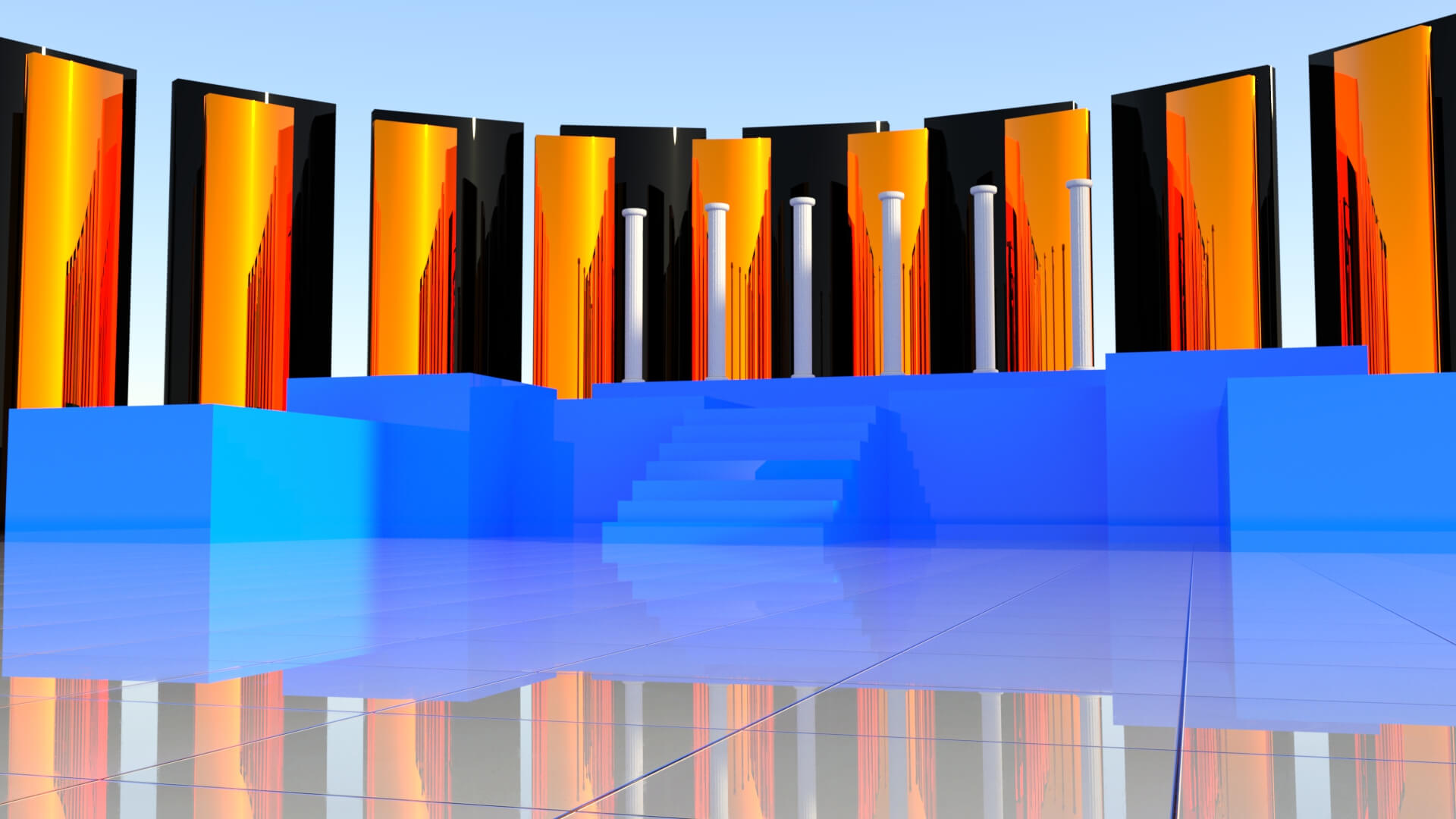 Render Scenes 11 Environment - Daz Content by mbit