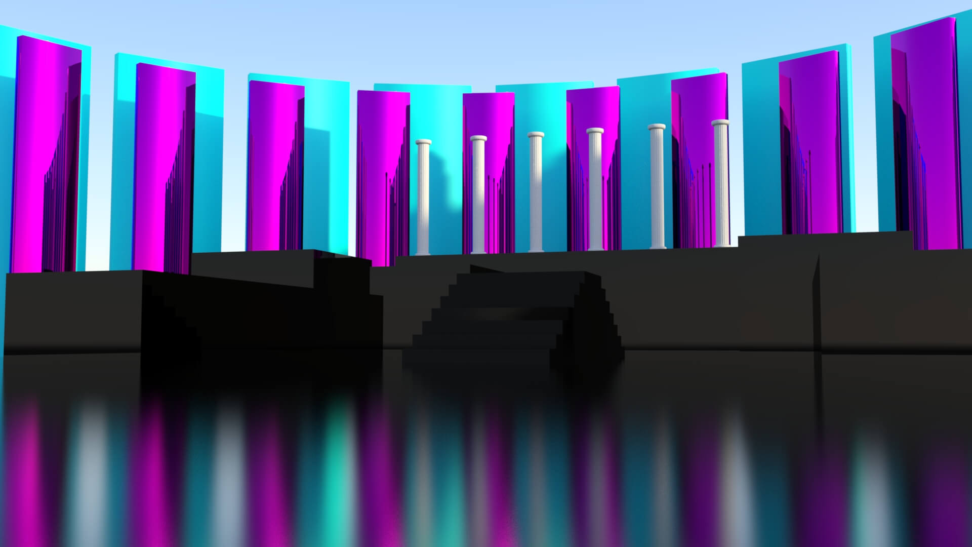 Render Scenes 11 Environment - Daz Content by mbit