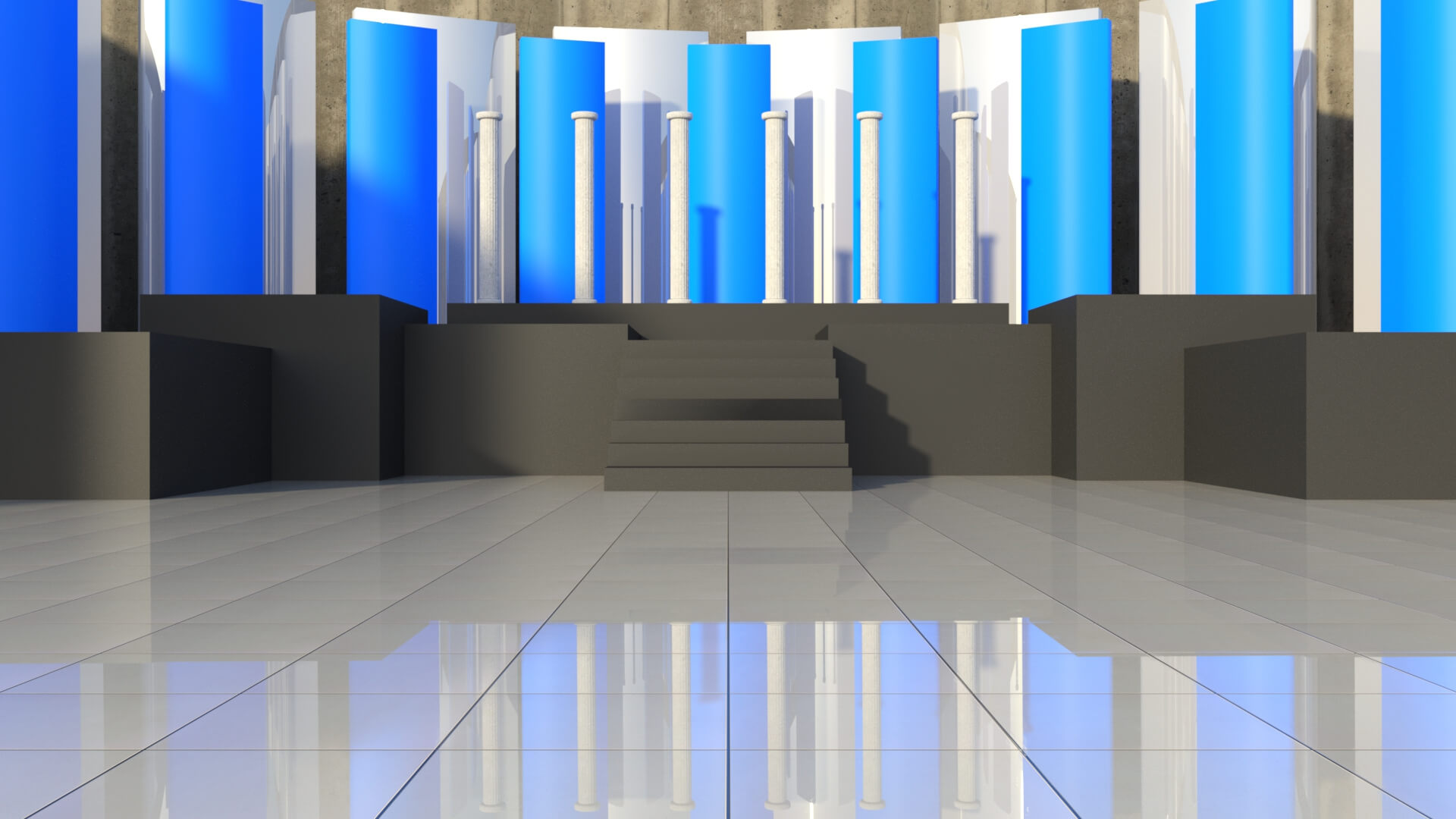 Render Scenes 11 Environment - Daz Content by mbit