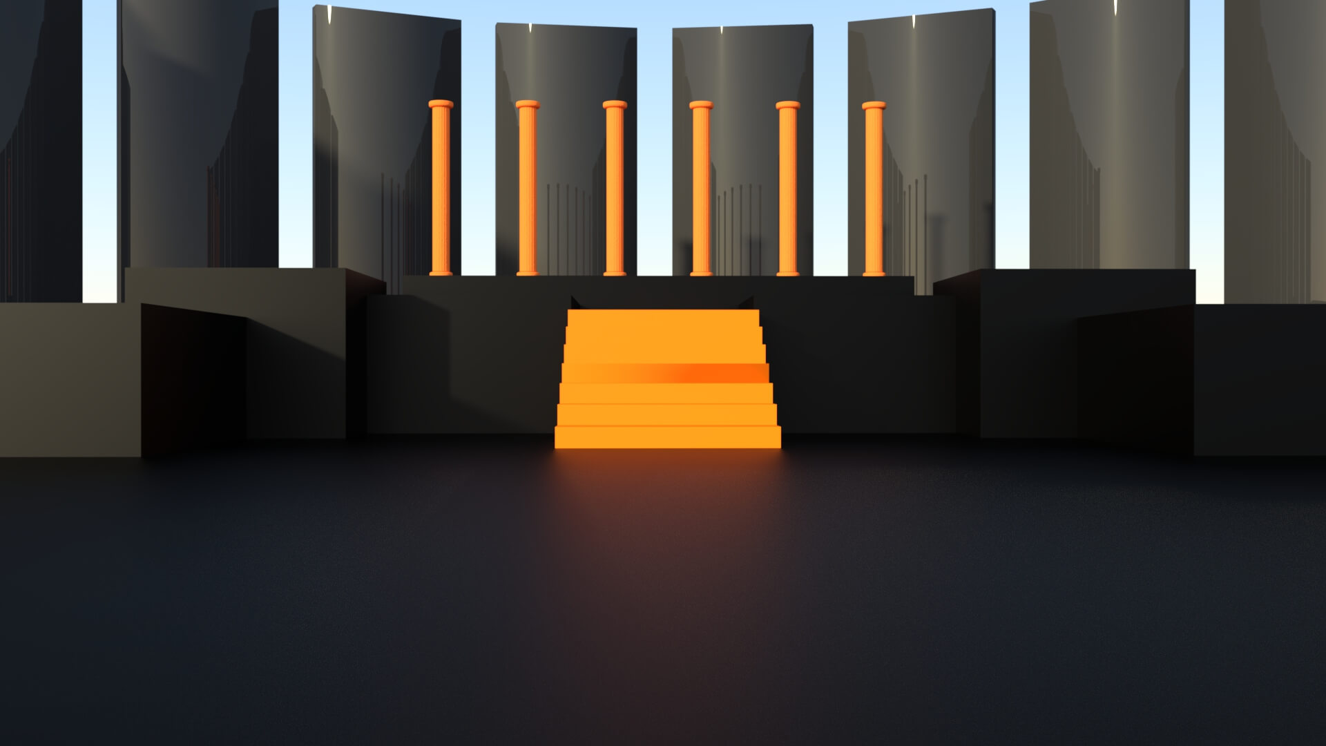 Render Scenes 11 Environment - Daz Content by mbit