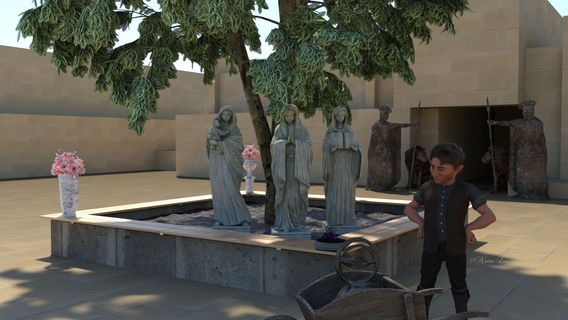 Render Scenes 12 Environment - Daz Content by mbit