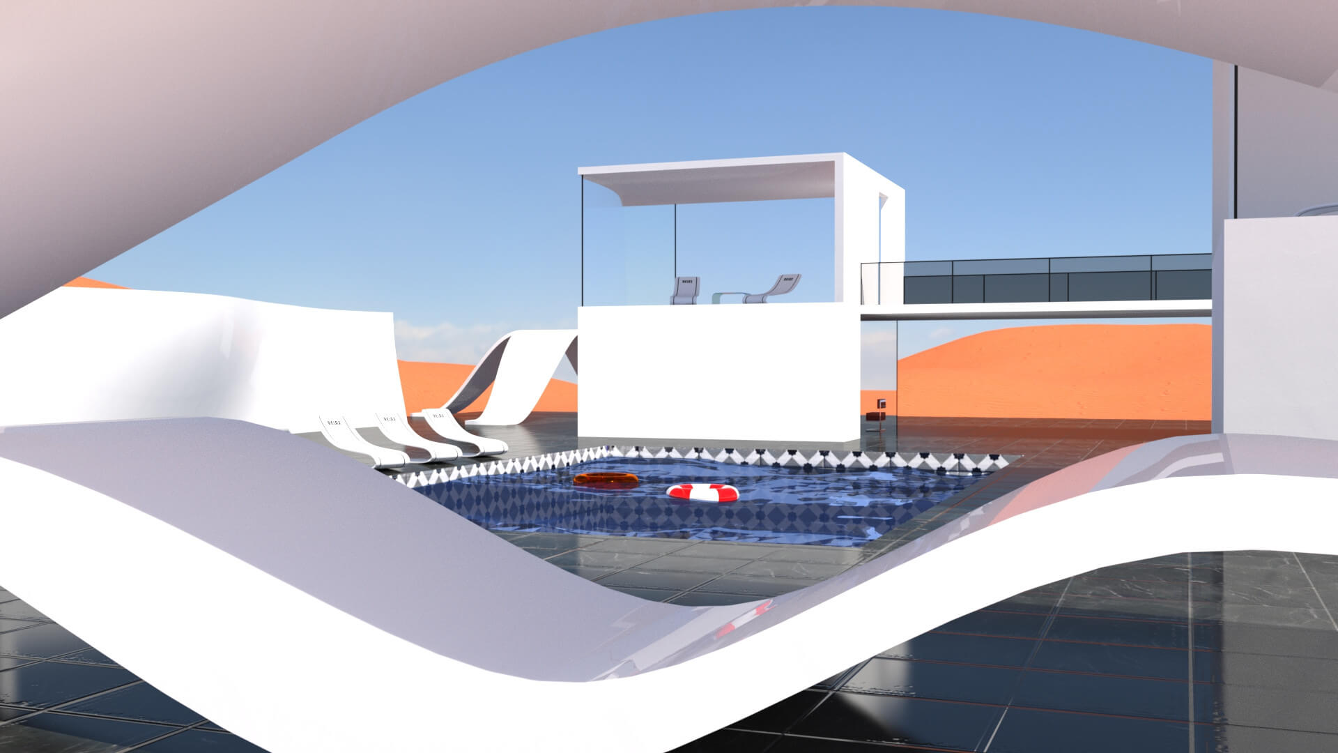 Render Scenes 7 Environment - Daz Content by mbit