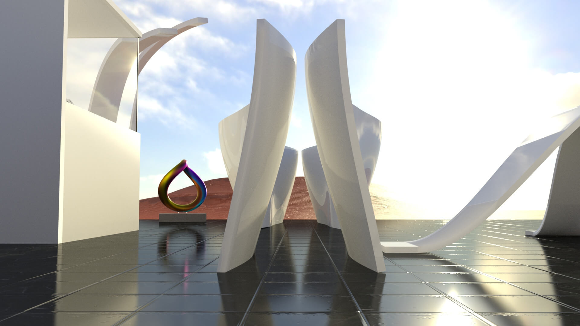 Render Scenes 7 Environment - Daz Content by mbit