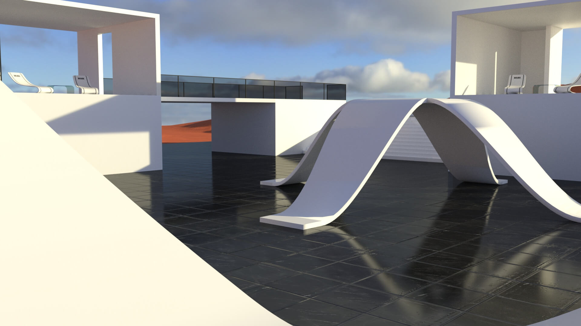 Render Scenes 7 Environment - Daz Content by mbit