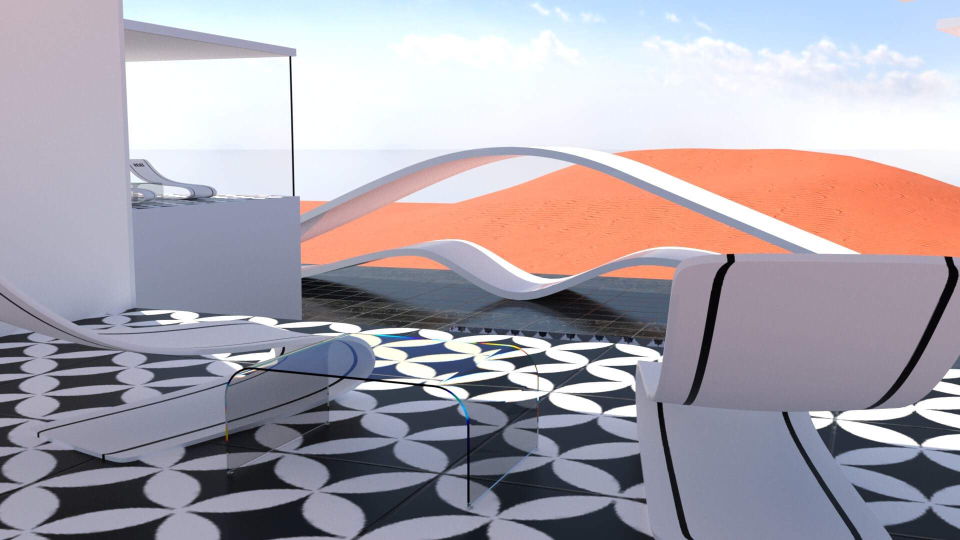 Render Scenes 7 Environment - Daz Content by mbit