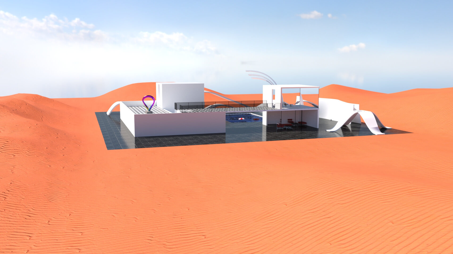 Render Scenes 7 Environment - Daz Content by mbit