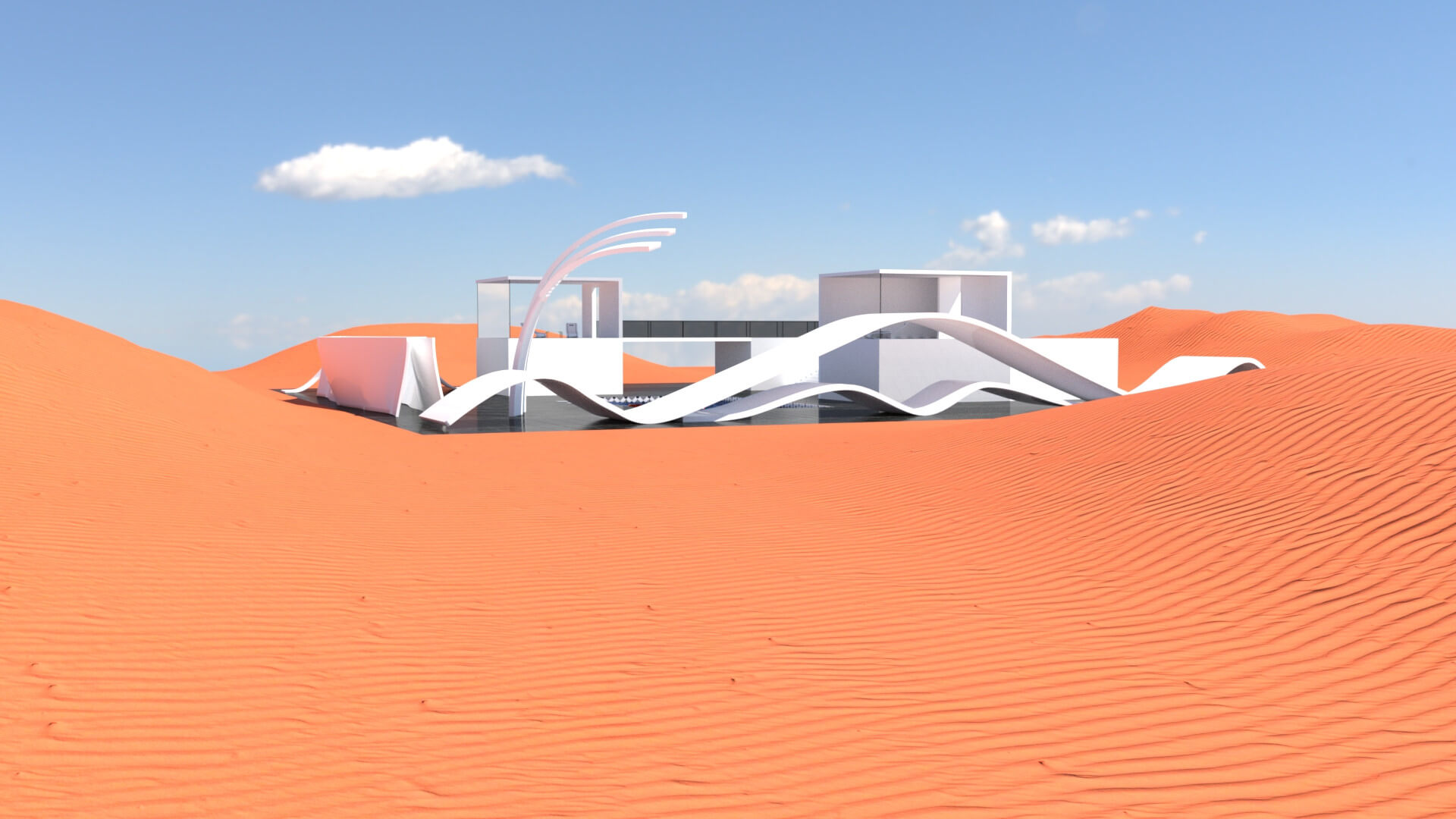 Render Scenes 7 Environment - Daz Content by mbit