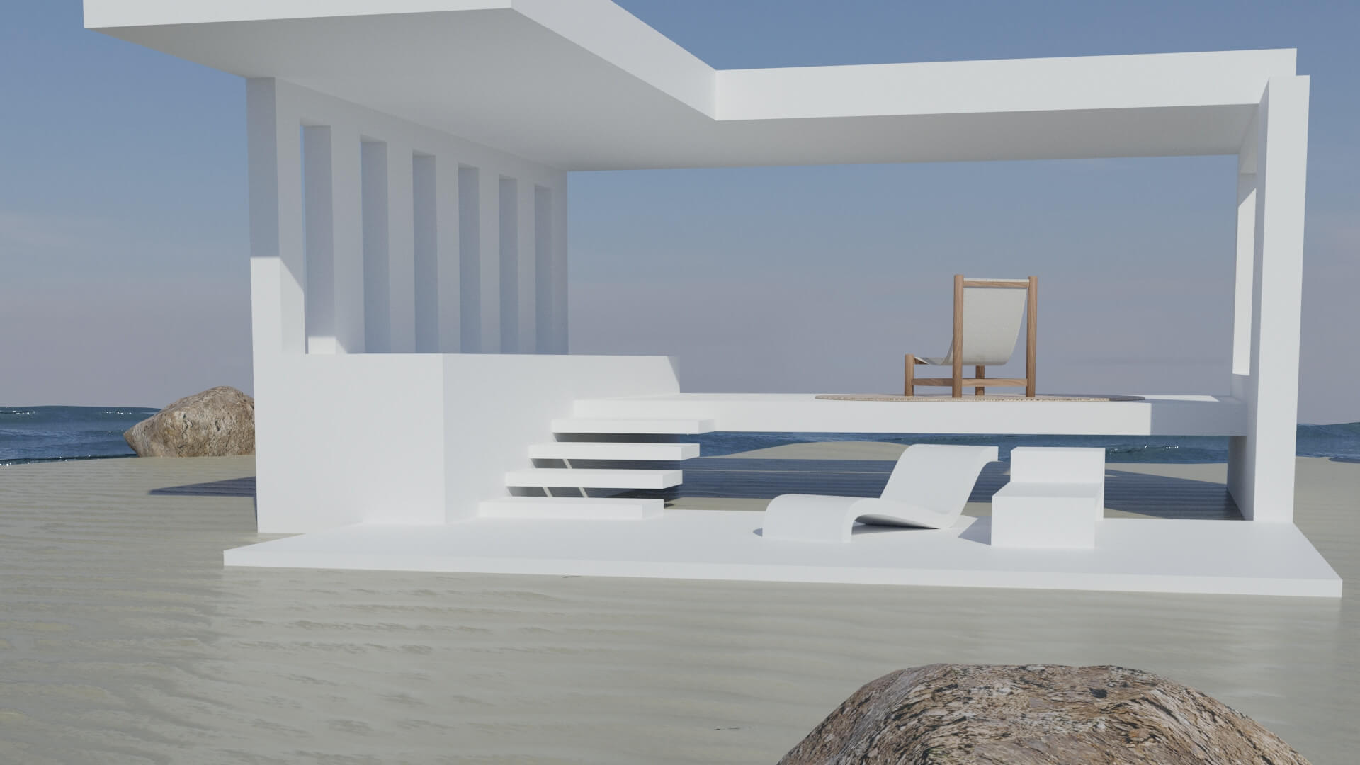 Render Scenes 8 Blender Version (Blender, OBJ and FBX) - 3D Model by mbit