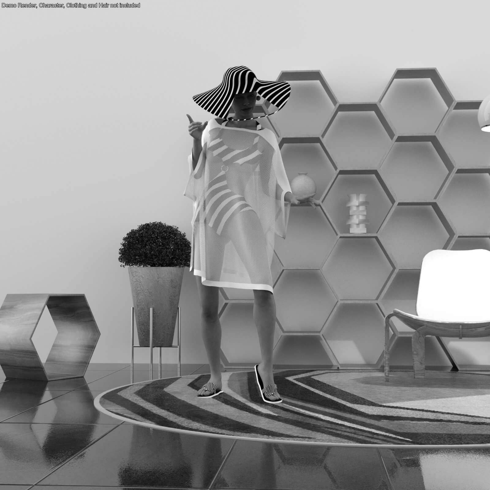 Render Scenes Part 1 - Daz Content by mbit