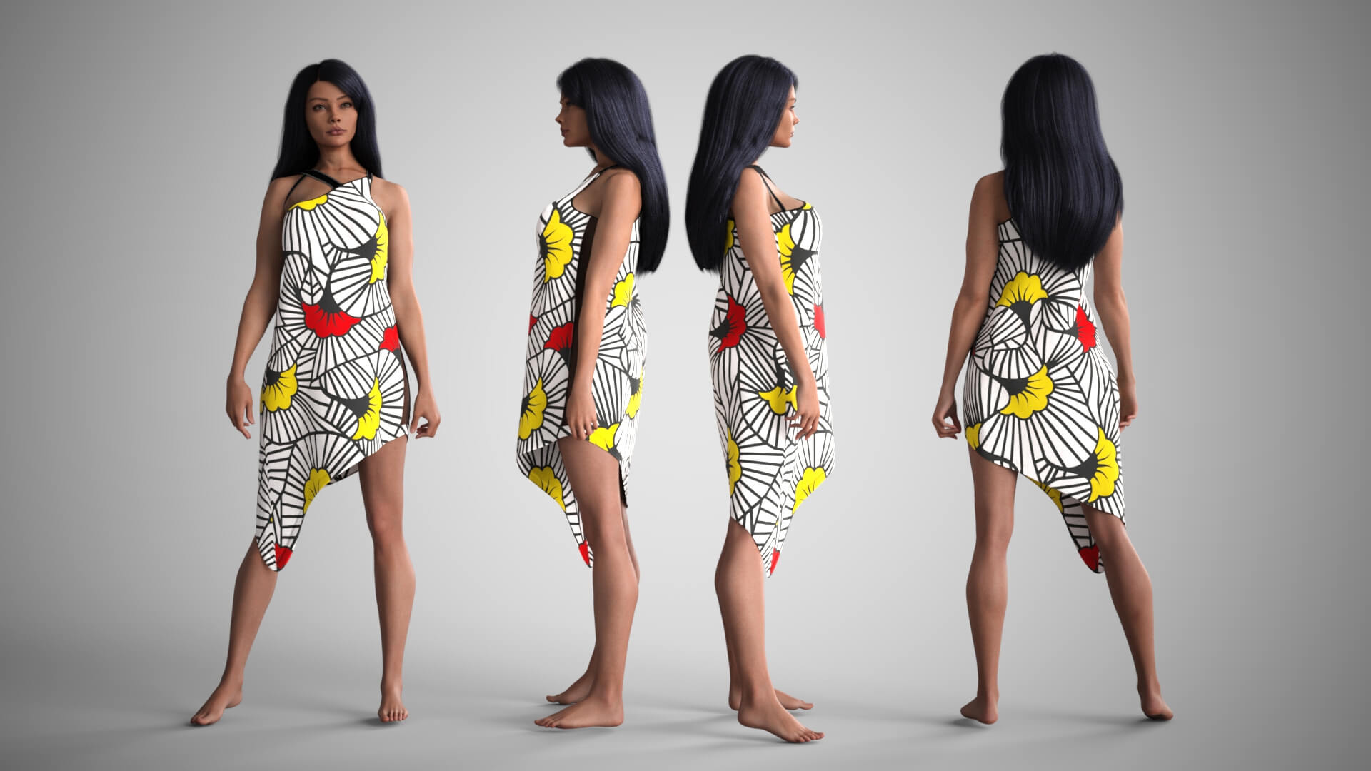 Reprise Dress II G9 - Daz Content by mbit