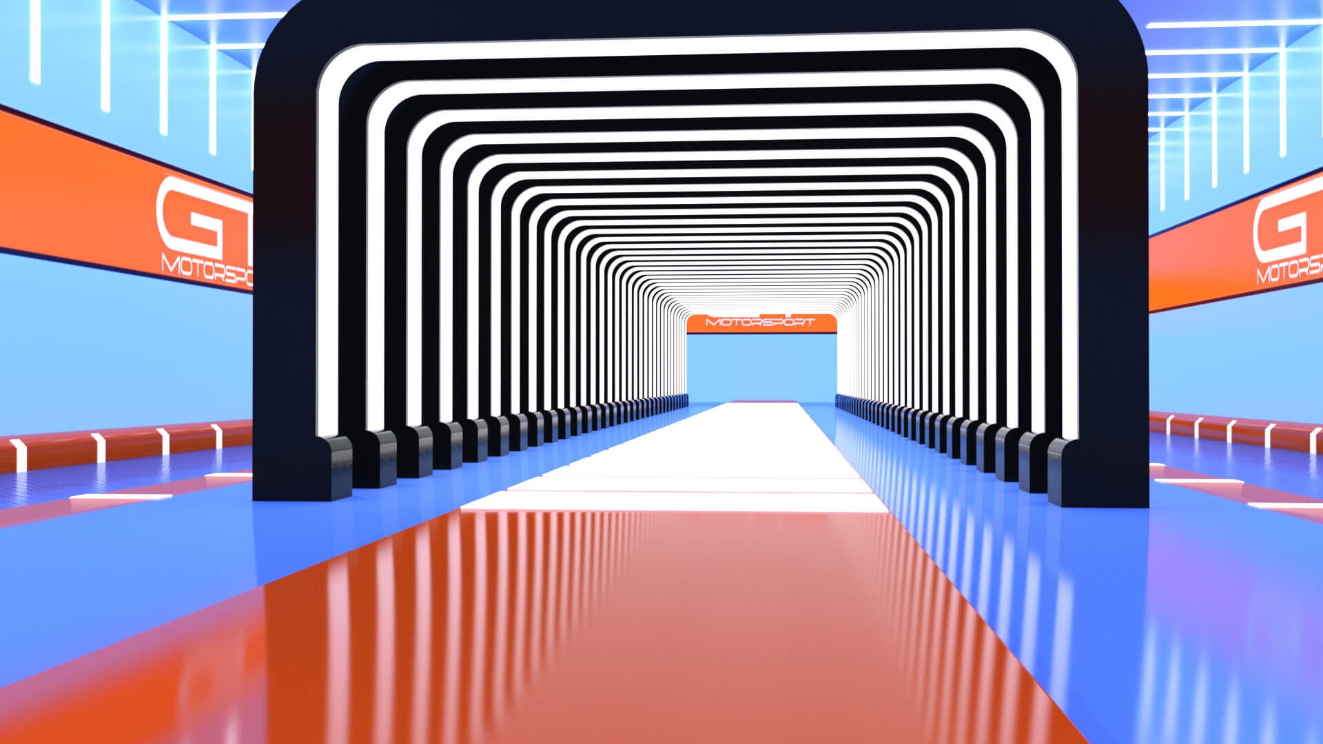 Simple Presentation Room 2 Environment - Daz Content by mbit