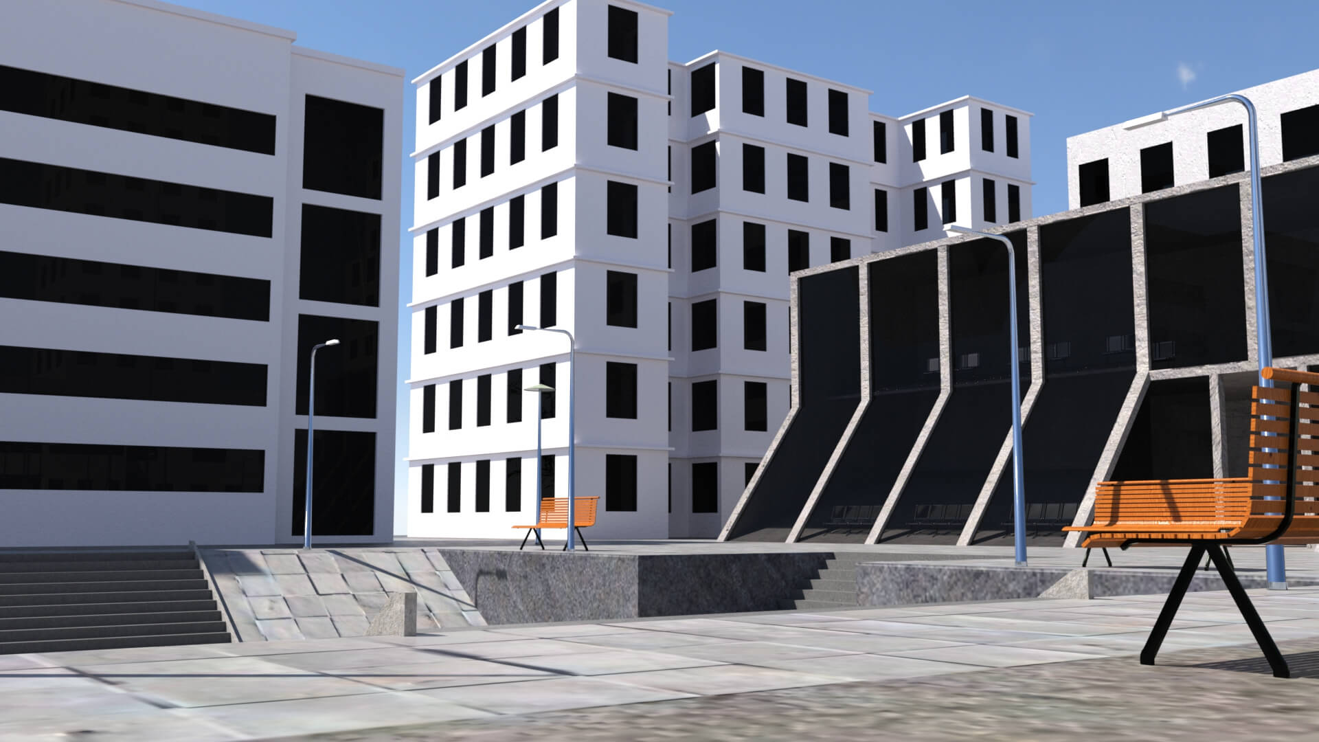 Somewhere in The Streets 3 - Daz Content by mbit