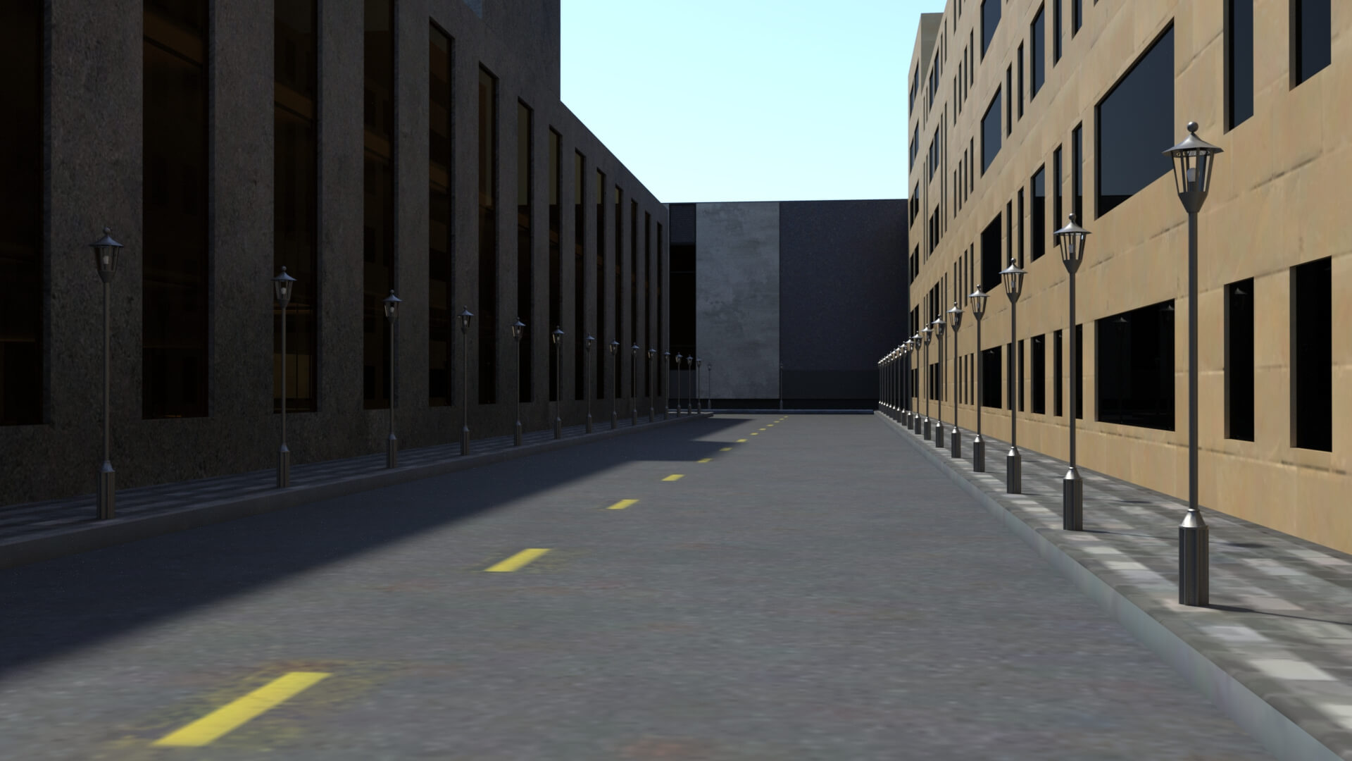 Somewhere in The Streets 4 Environment - Daz Content by mbit