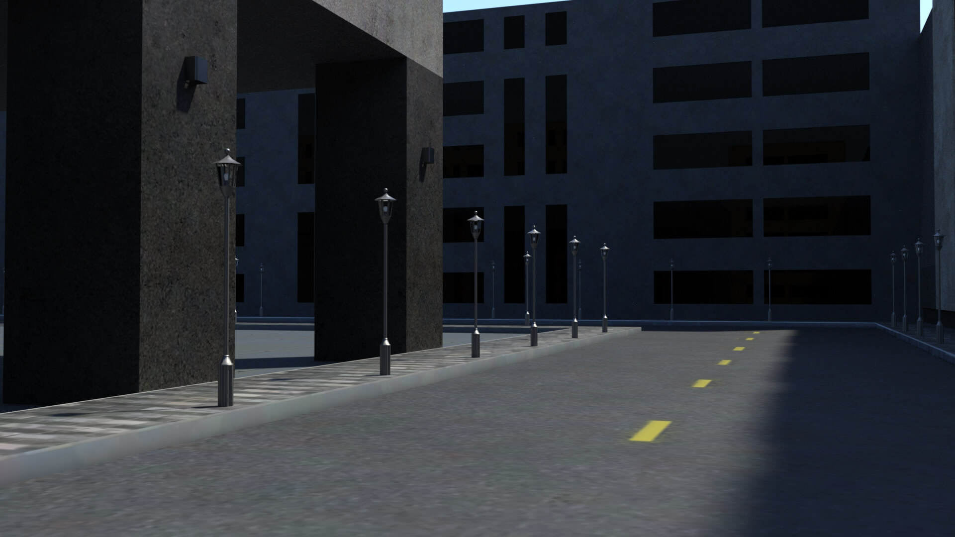 Somewhere in The Streets 4 Environment - Daz Content by mbit